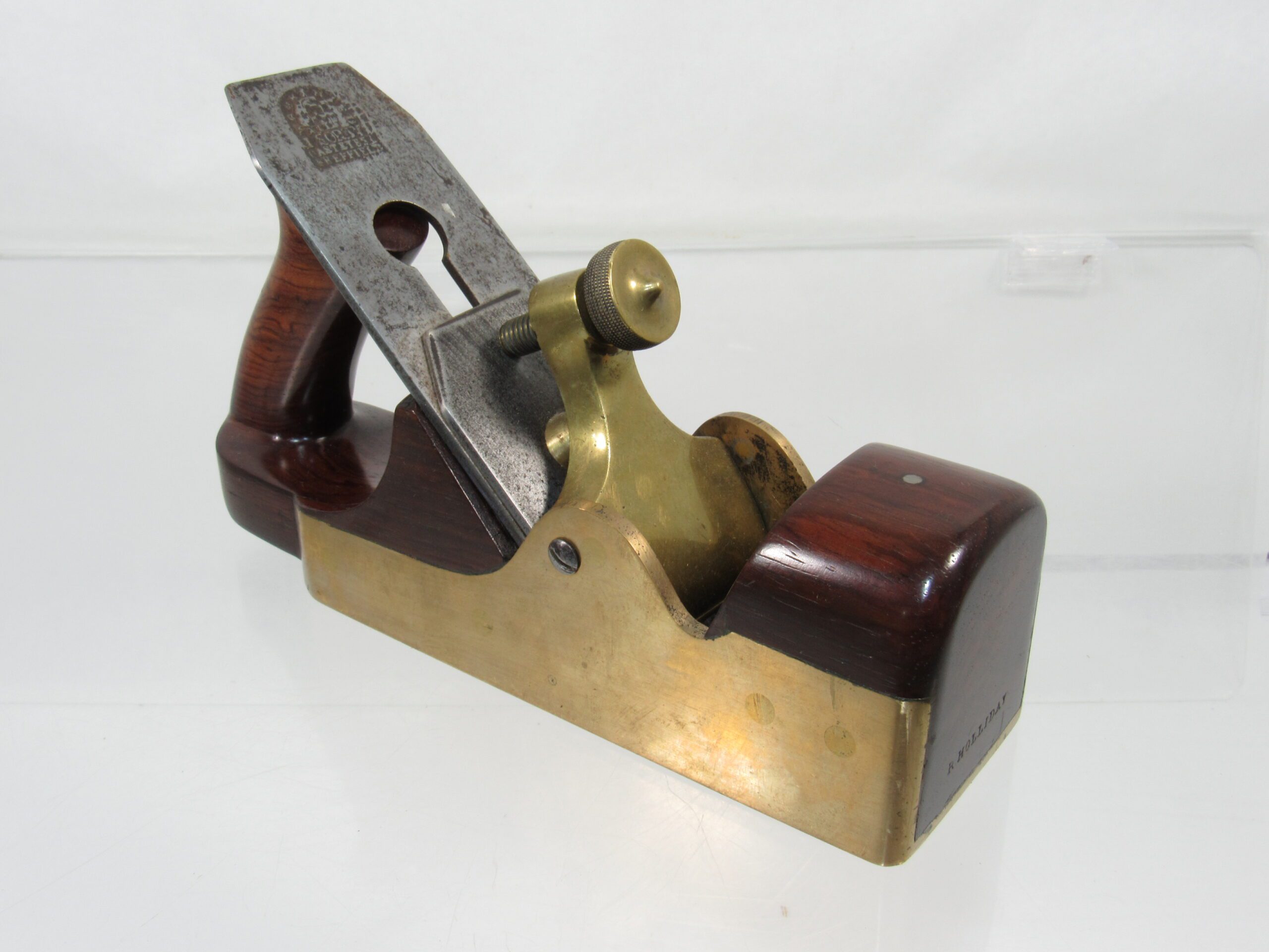 Amazing Brass & Rosewood Norris Style infill Plane - Michael Rouillard ...