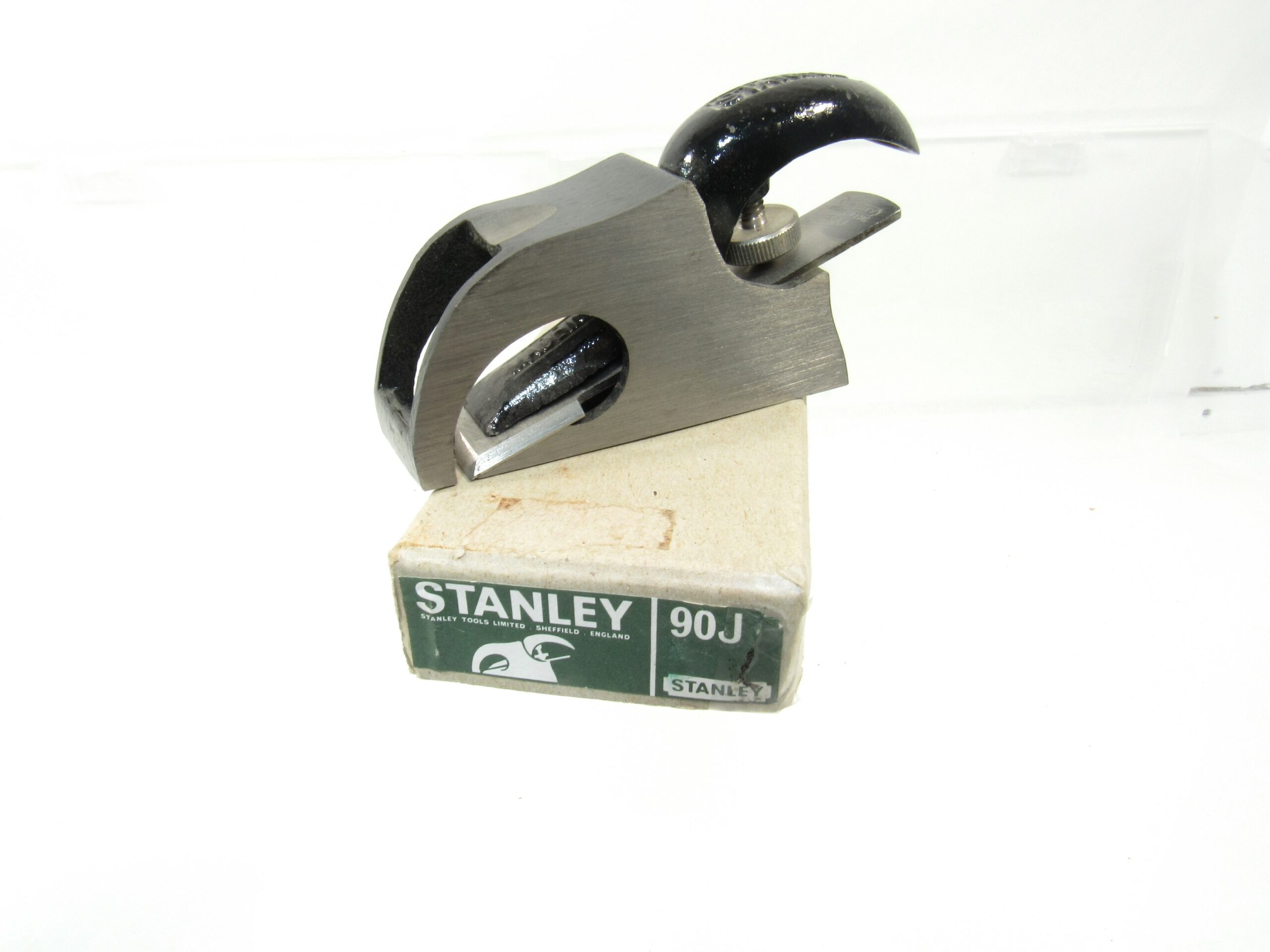 New in Box Stanley # 90 J Rabbet Plane. - Michael Rouillard Antique Tools