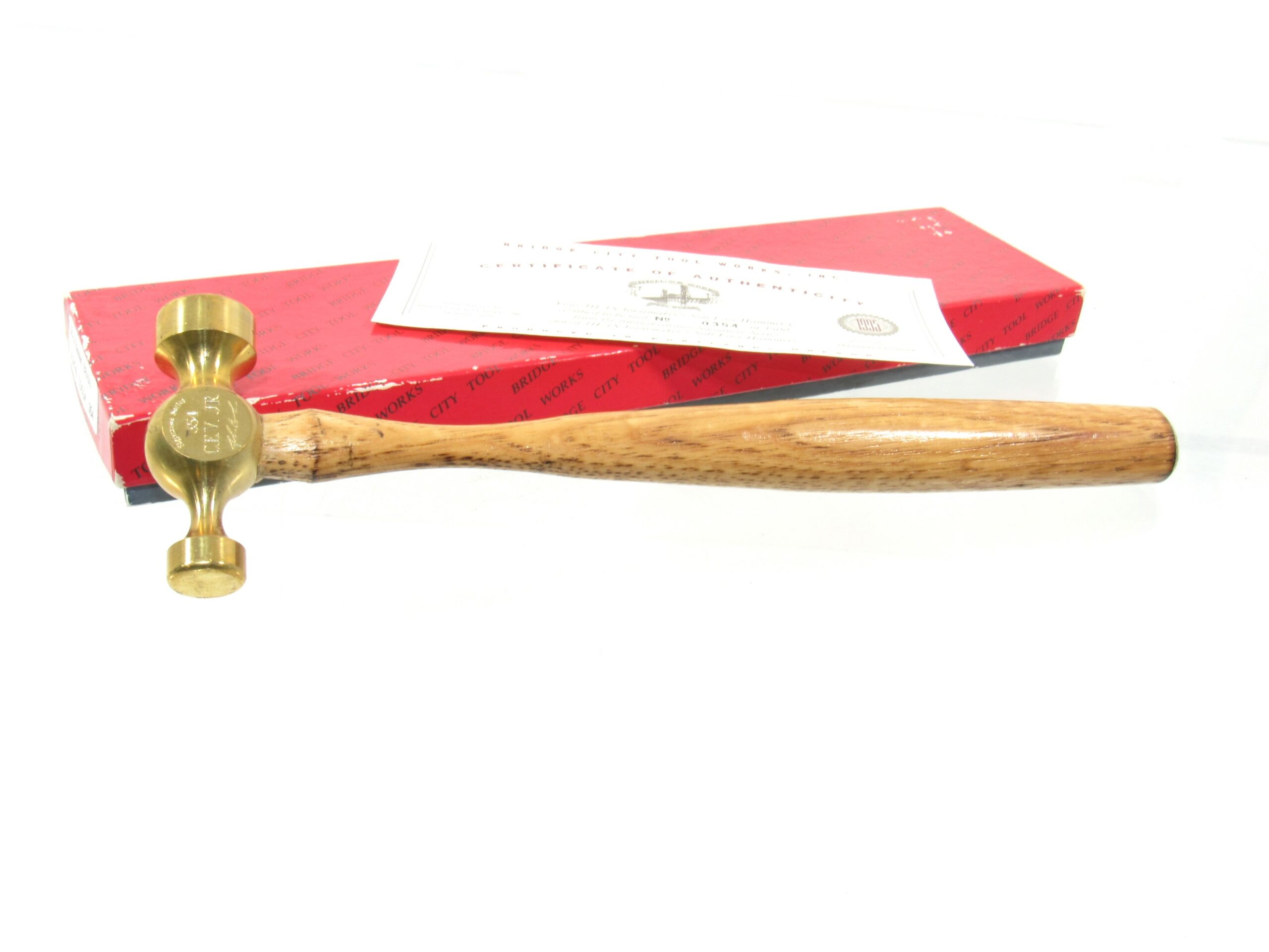 New In Box Bridge City Tool JH-1S Brass Hammer - Michael Rouillard ...