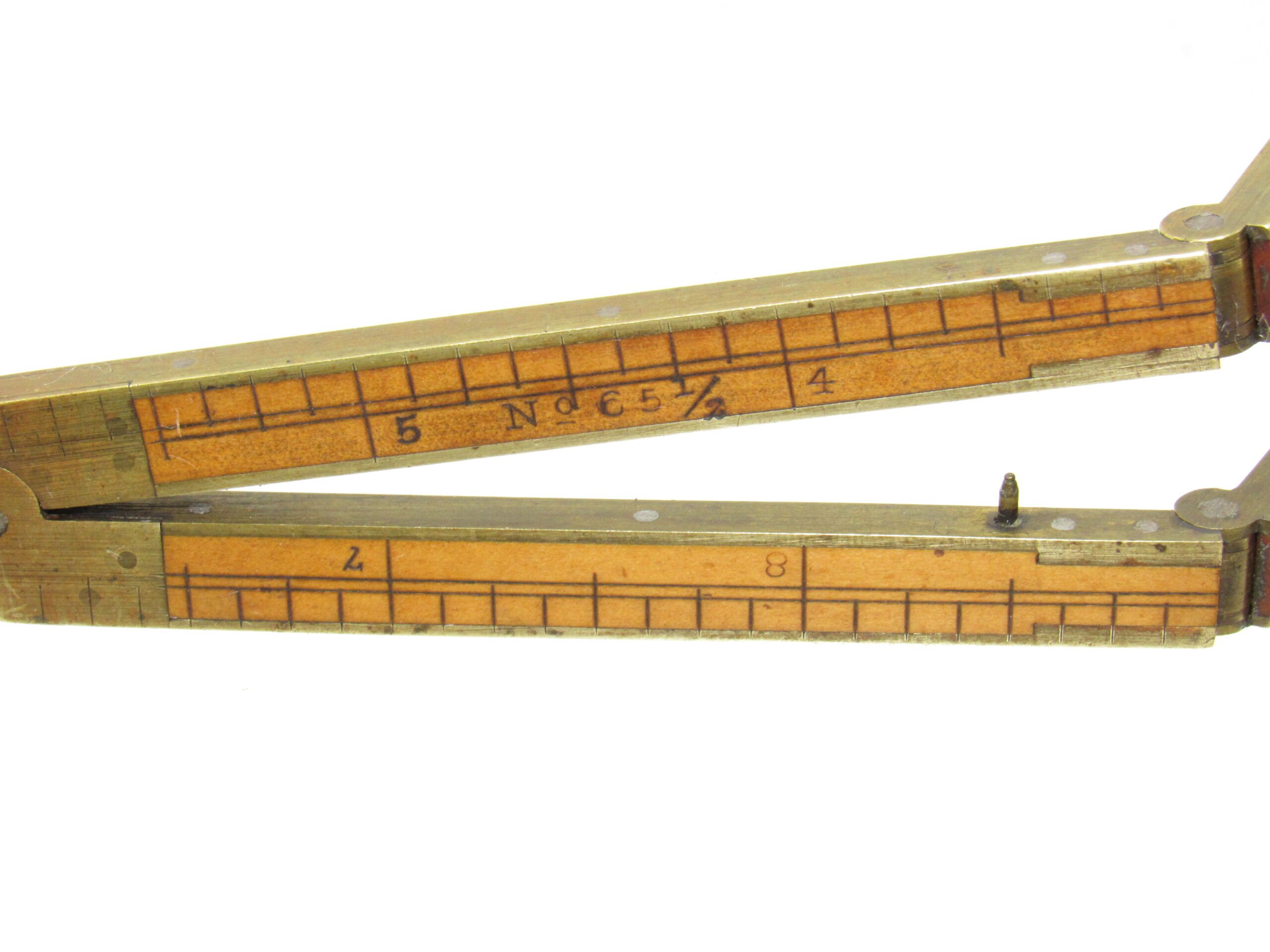 NICE STANLEY # 65 1/2 BRASS BOUND CARPENTERS RULE - Michael Rouillard ...