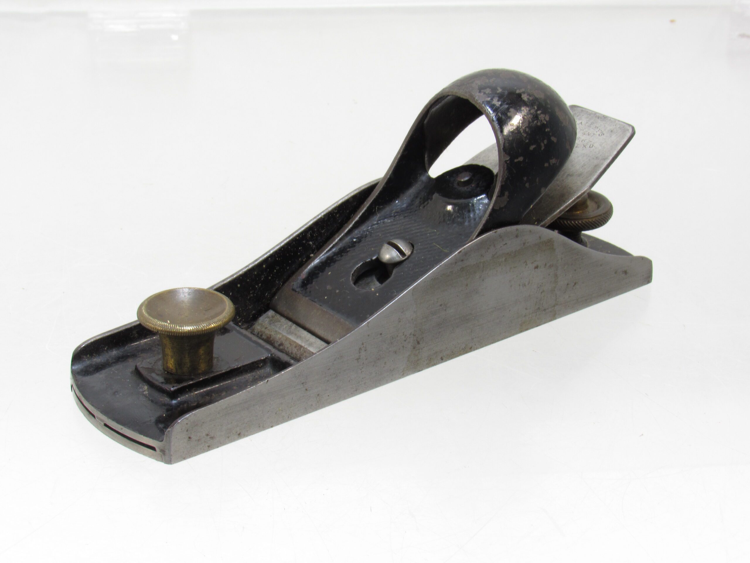 Superb Bailey / Stanley # 15 Block Plane Early Model Patent August 6 1867 - Michael Rouillard ...