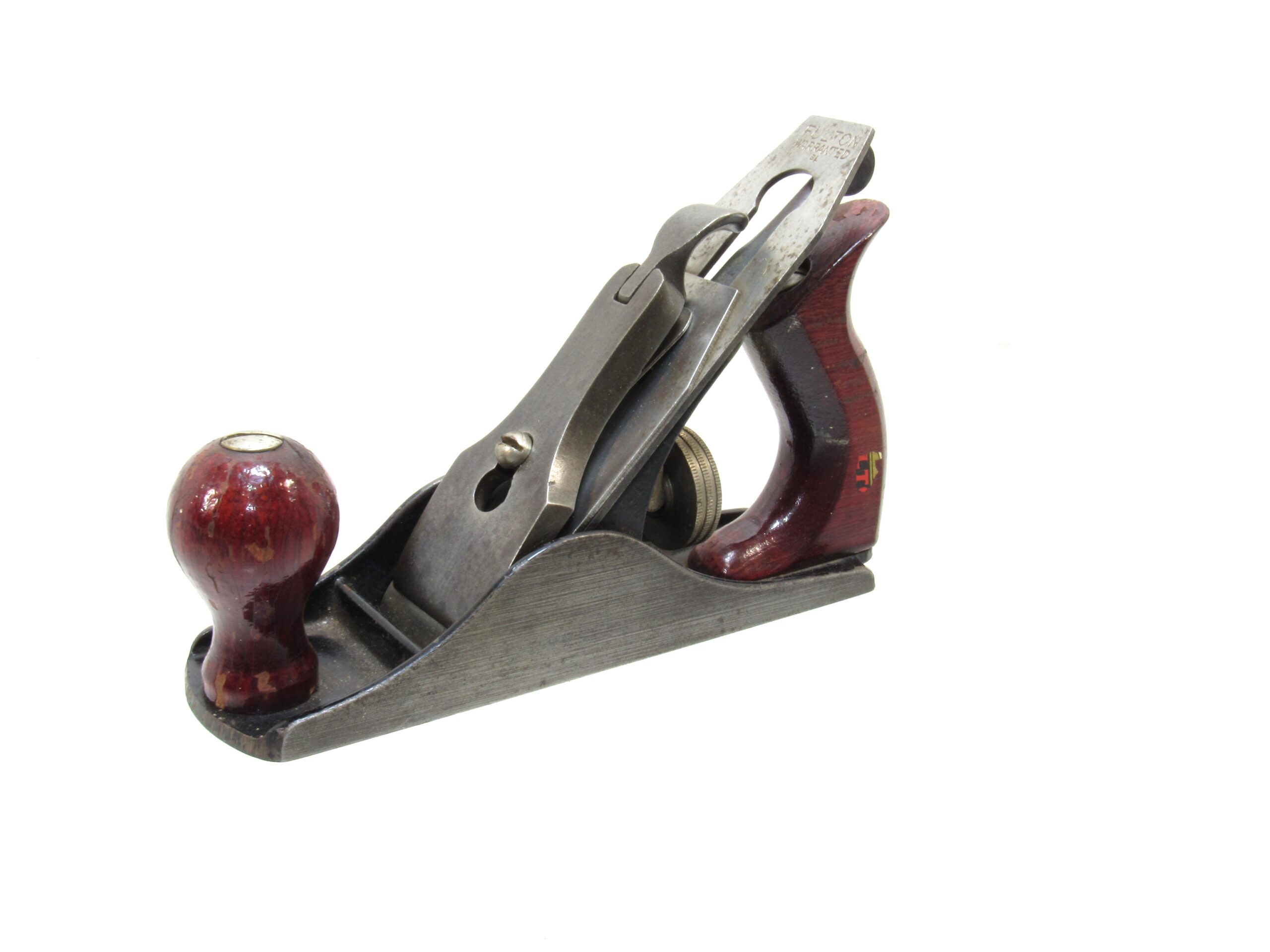 Awesome Fulton Tool Company # 2 Size Plane with Partial Handle Label ...