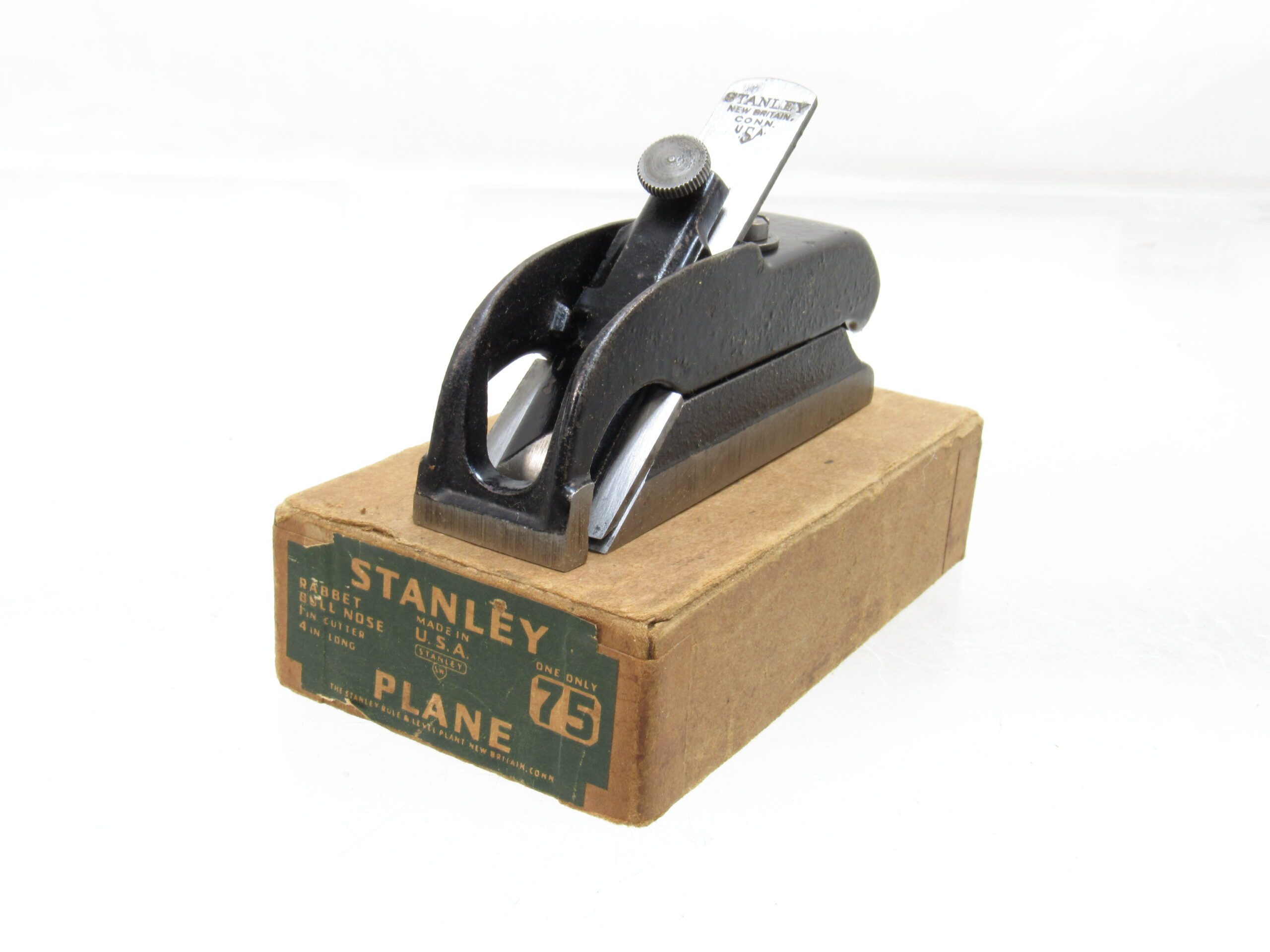 Superb Stanley # 75 Rabbet Plane In Original Box - Michael Rouillard ...