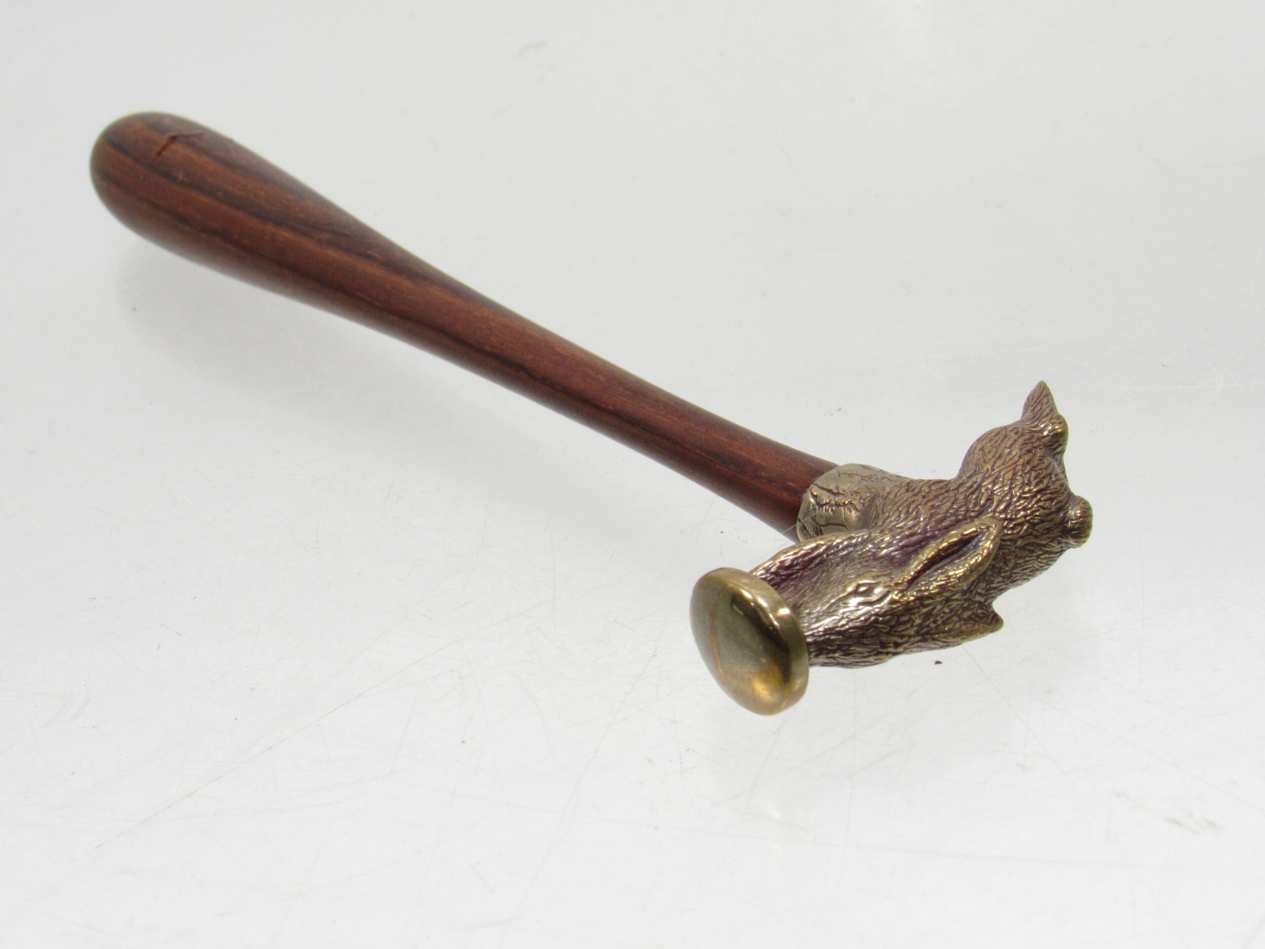 Amazing Cast Brass Hammer with an Elaborate Rabbet A True Must See ...