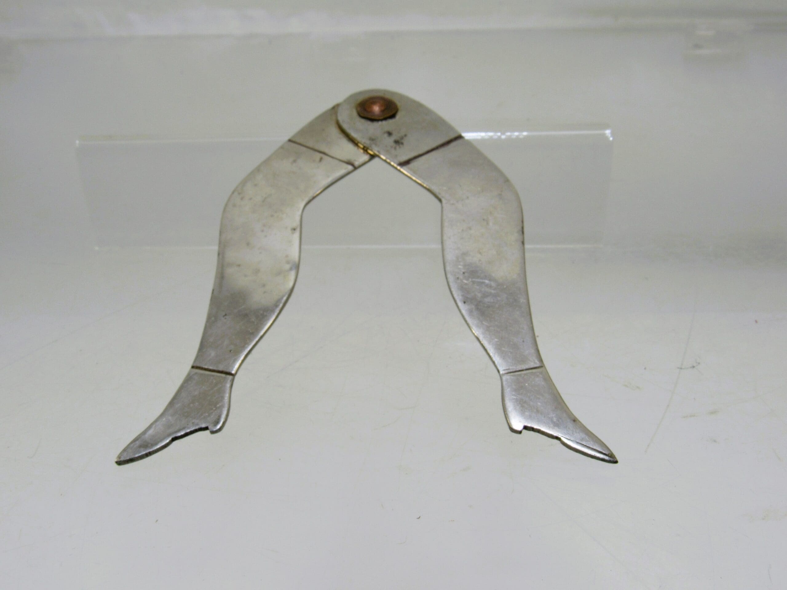 Detailed Showy Pair Of Lady Leg Dancing Calipers 6" - Michael Rouillard ...