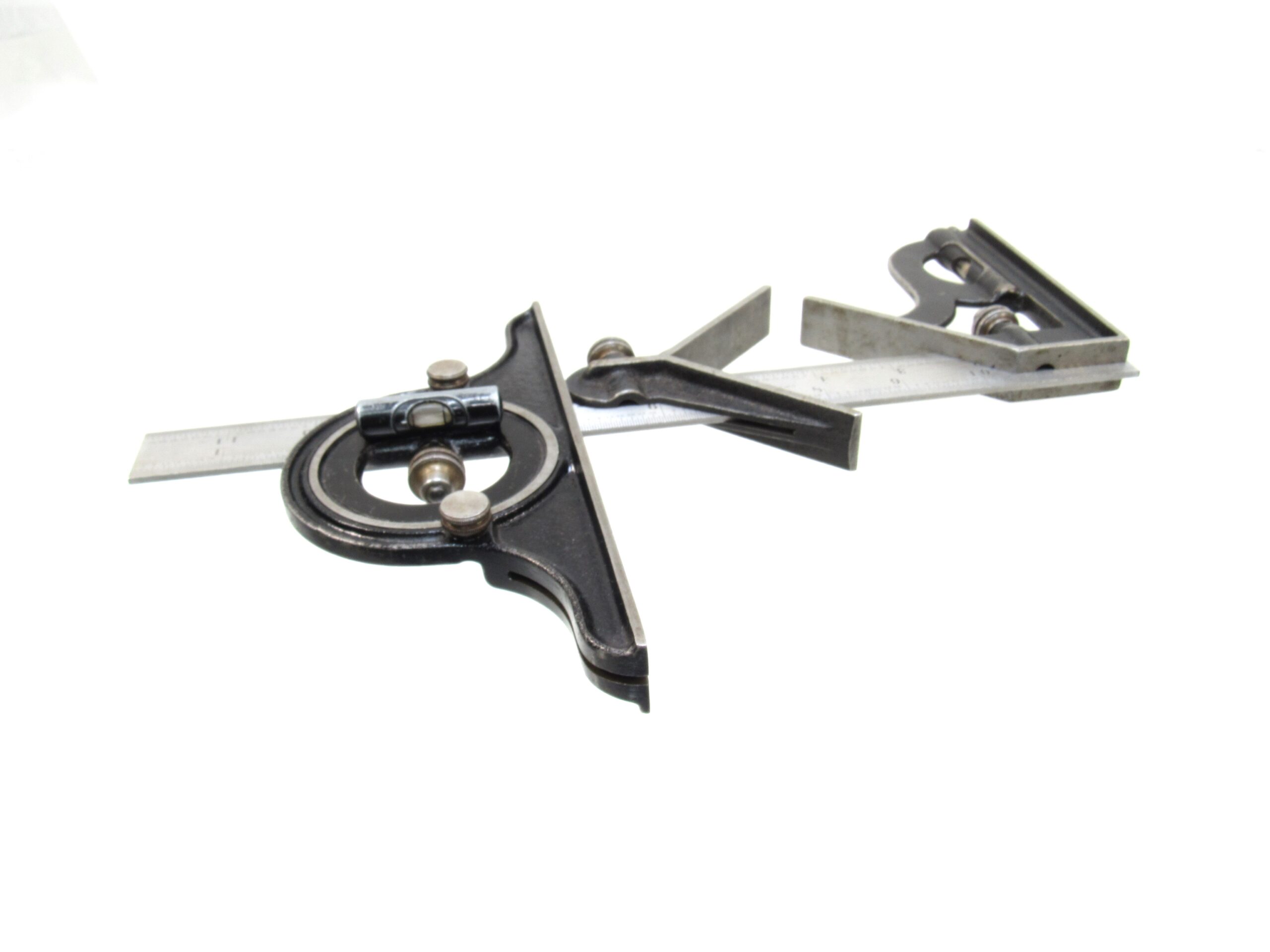 Awesome The L.S Starrett Co Athol Mass 4 Piece Combination Square Set ...