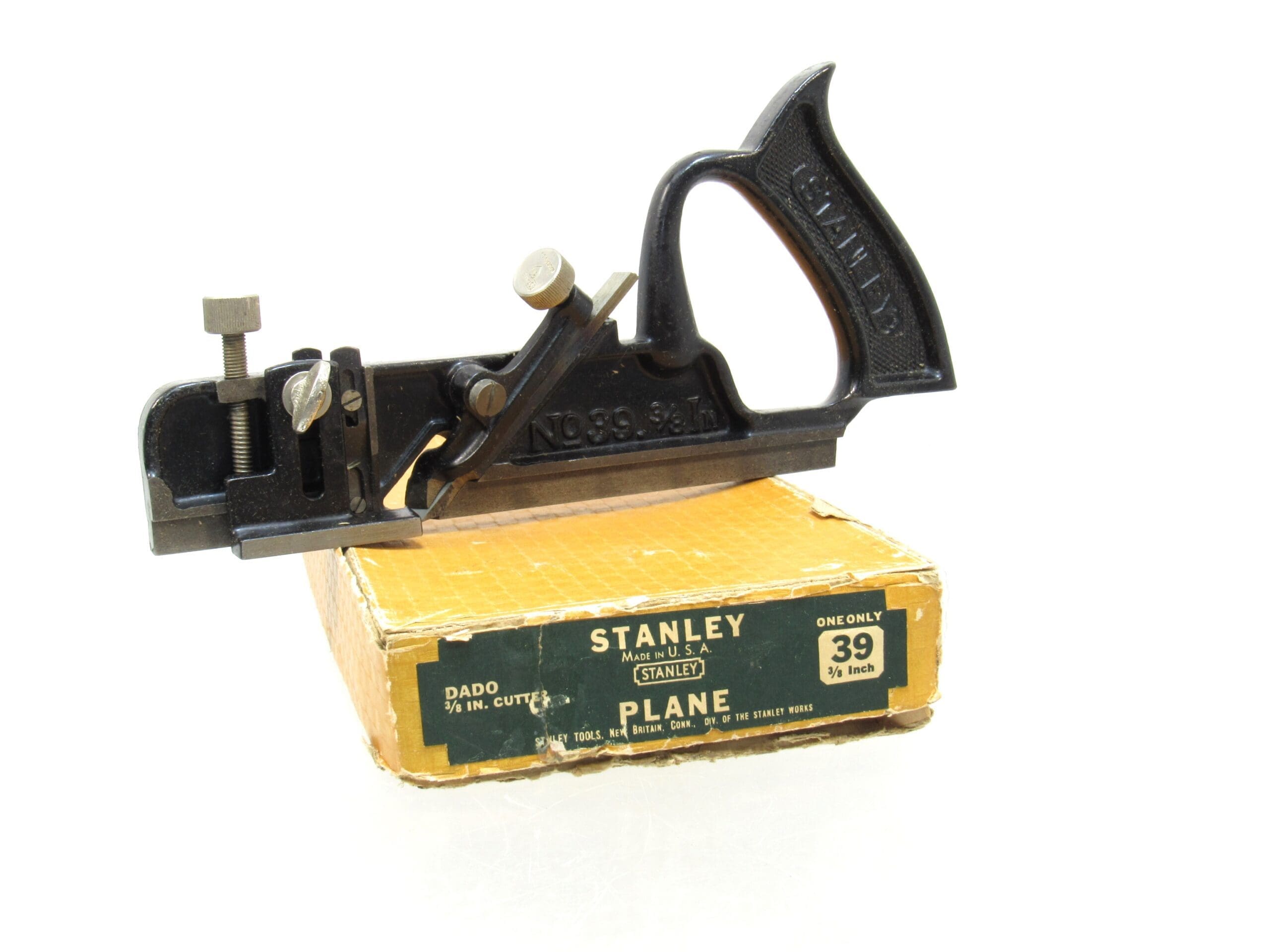 Superb Stanley # 39 3/8" Dado Plane In Original Box - Michael Rouillard ...
