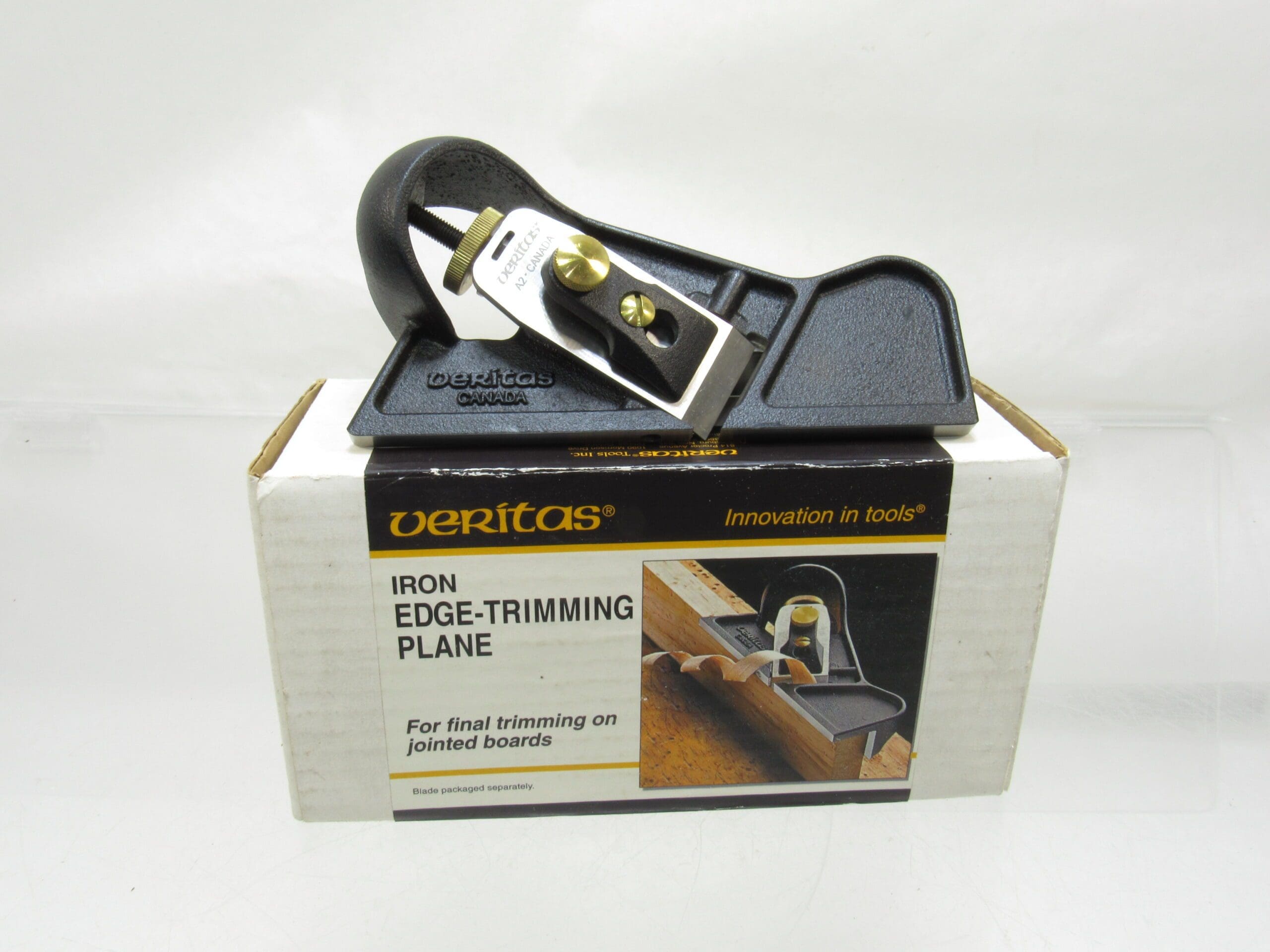 New In Box Veritas Right Hand Edge Trimming Plane with A2 Iron ...