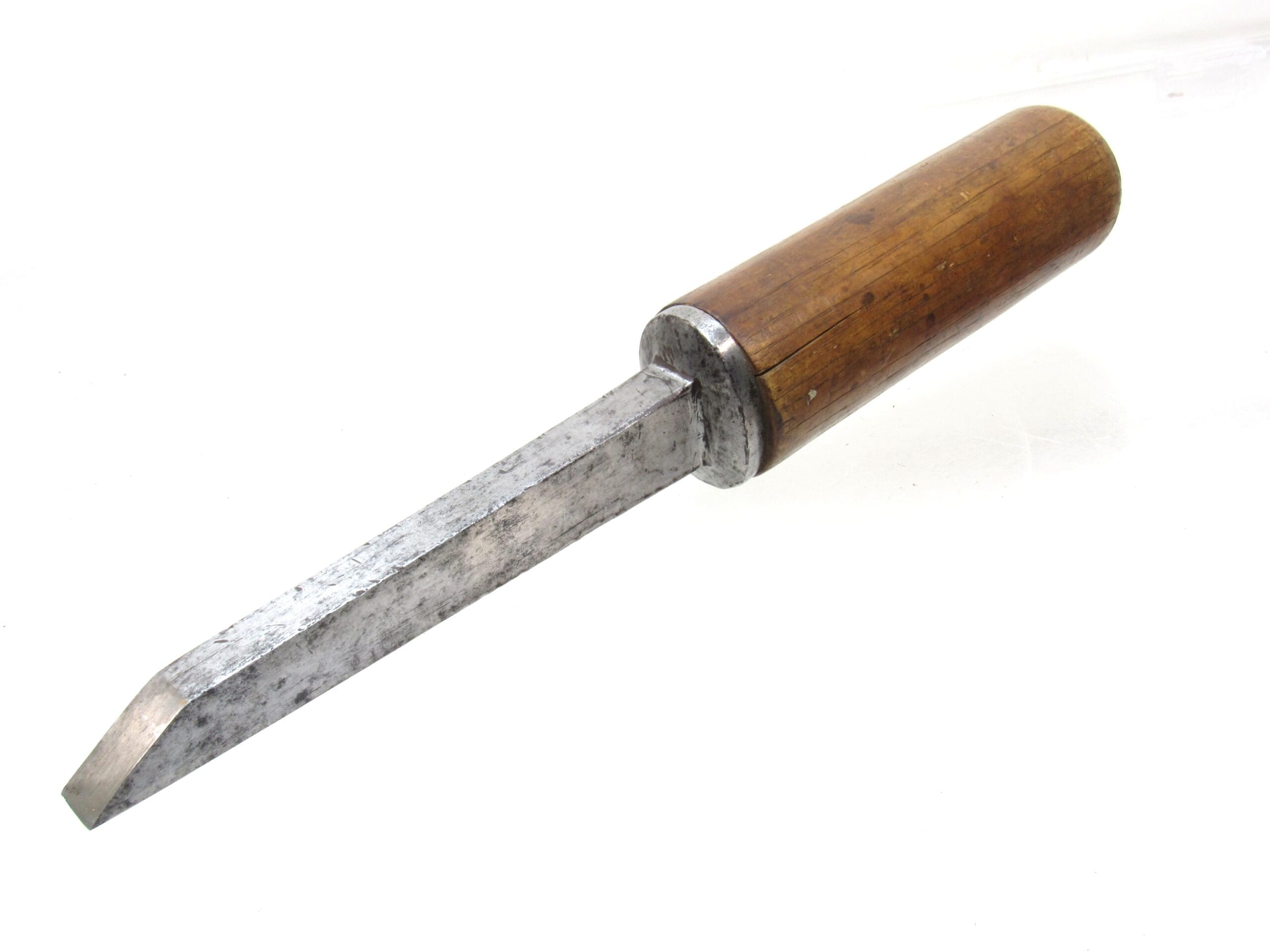 Massive 5/8" Pig Stick Mortise Chisel W.M Ash Cast Steel 13 1/2' Long ...