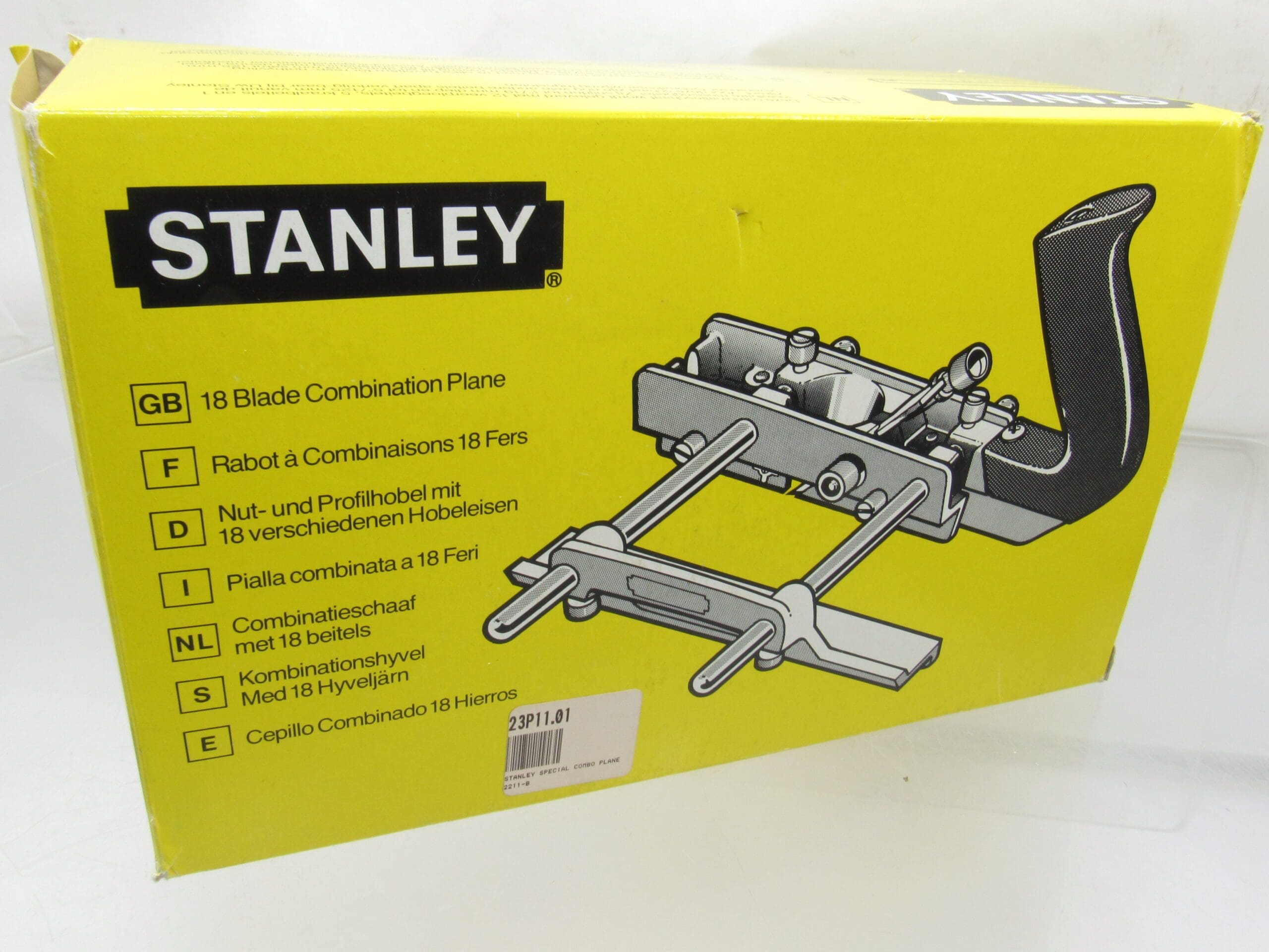 New in Box Stanley 12-250d 18 Blade Combination Plane - Michael ...