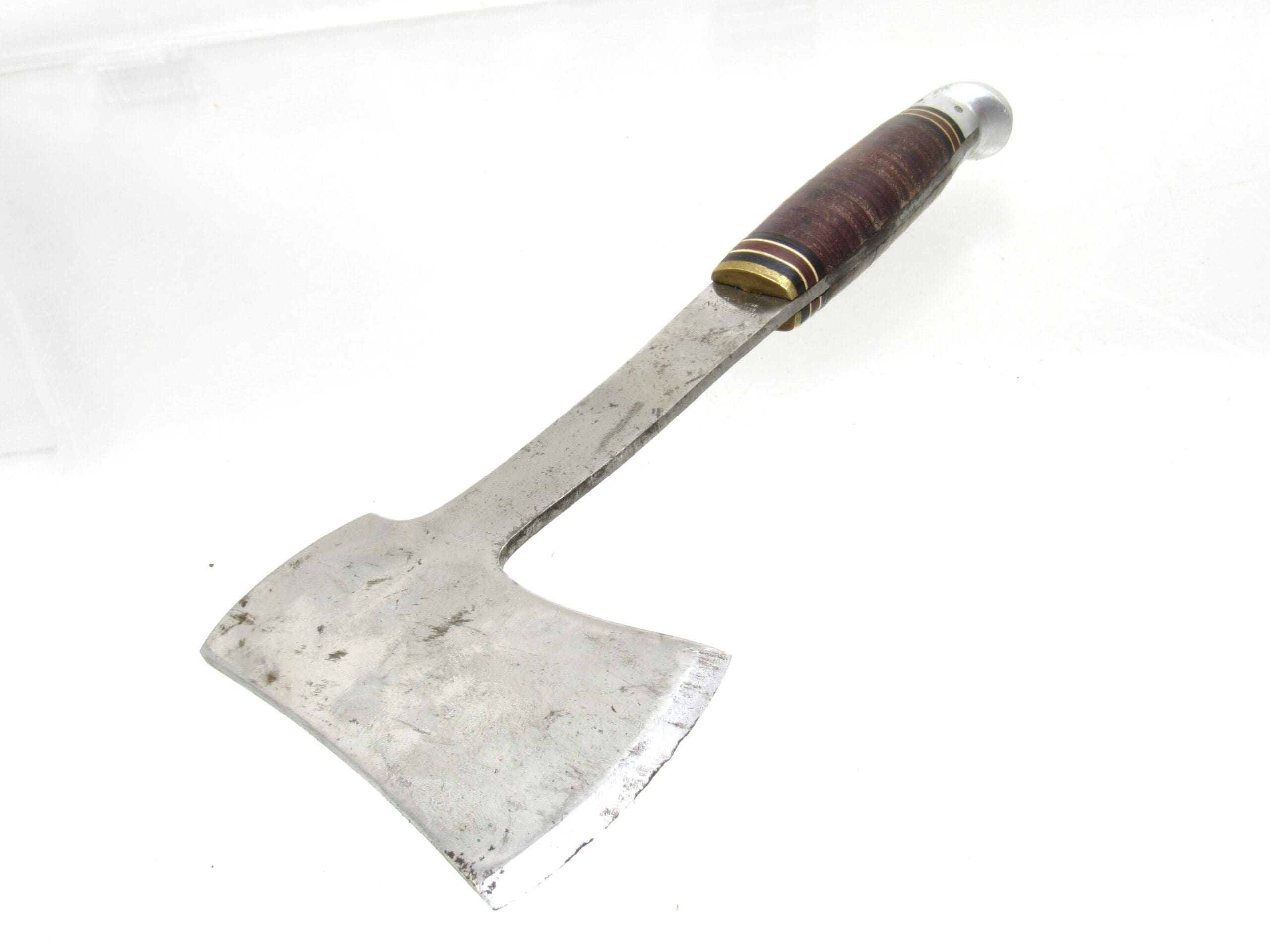 Great Western Boulder Colorado Western Hatchet With Sheath Leather ...