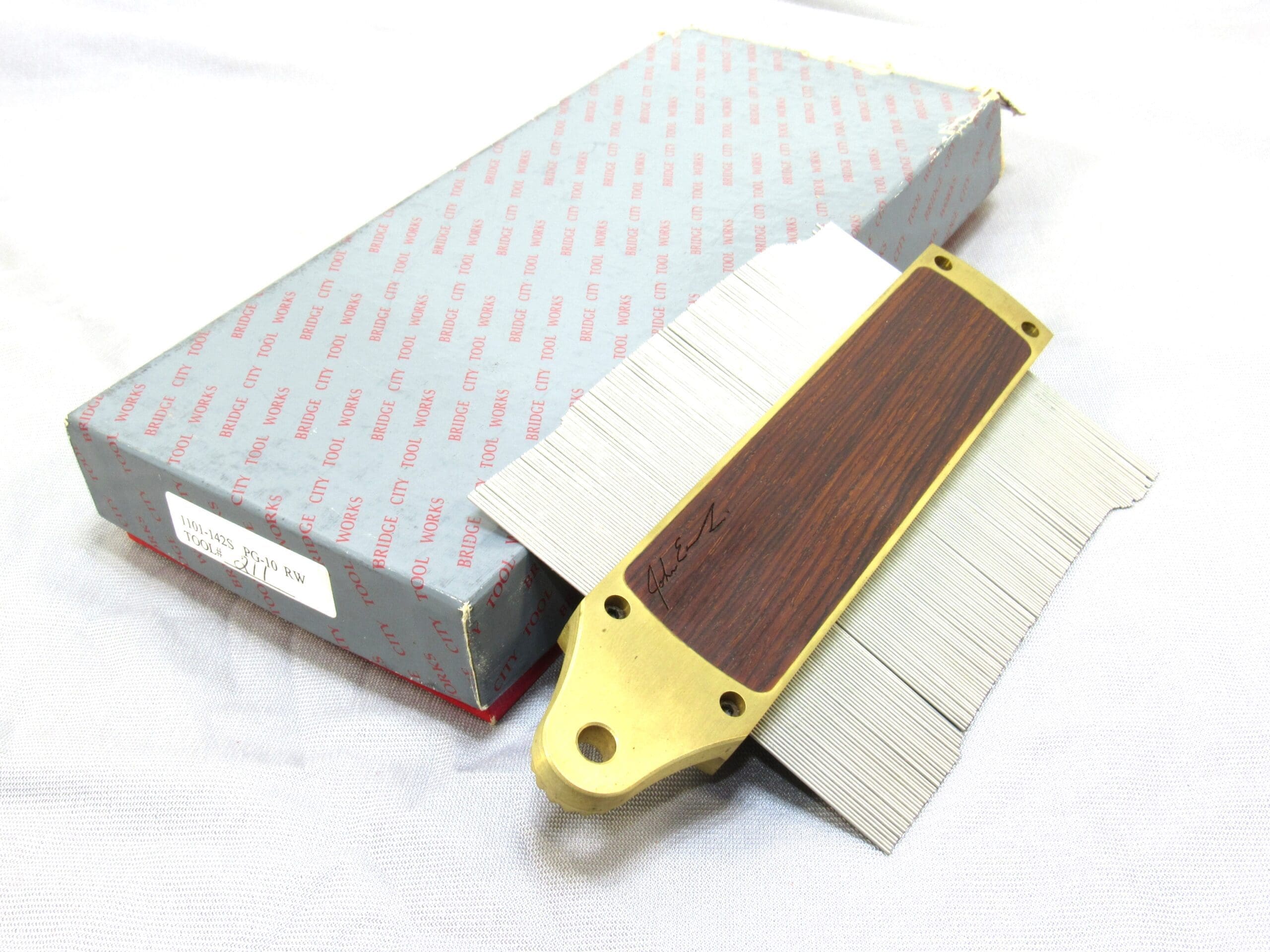 New In Box Bridge City Tool PG-10 Profile Gauge Rosewood Limited ...
