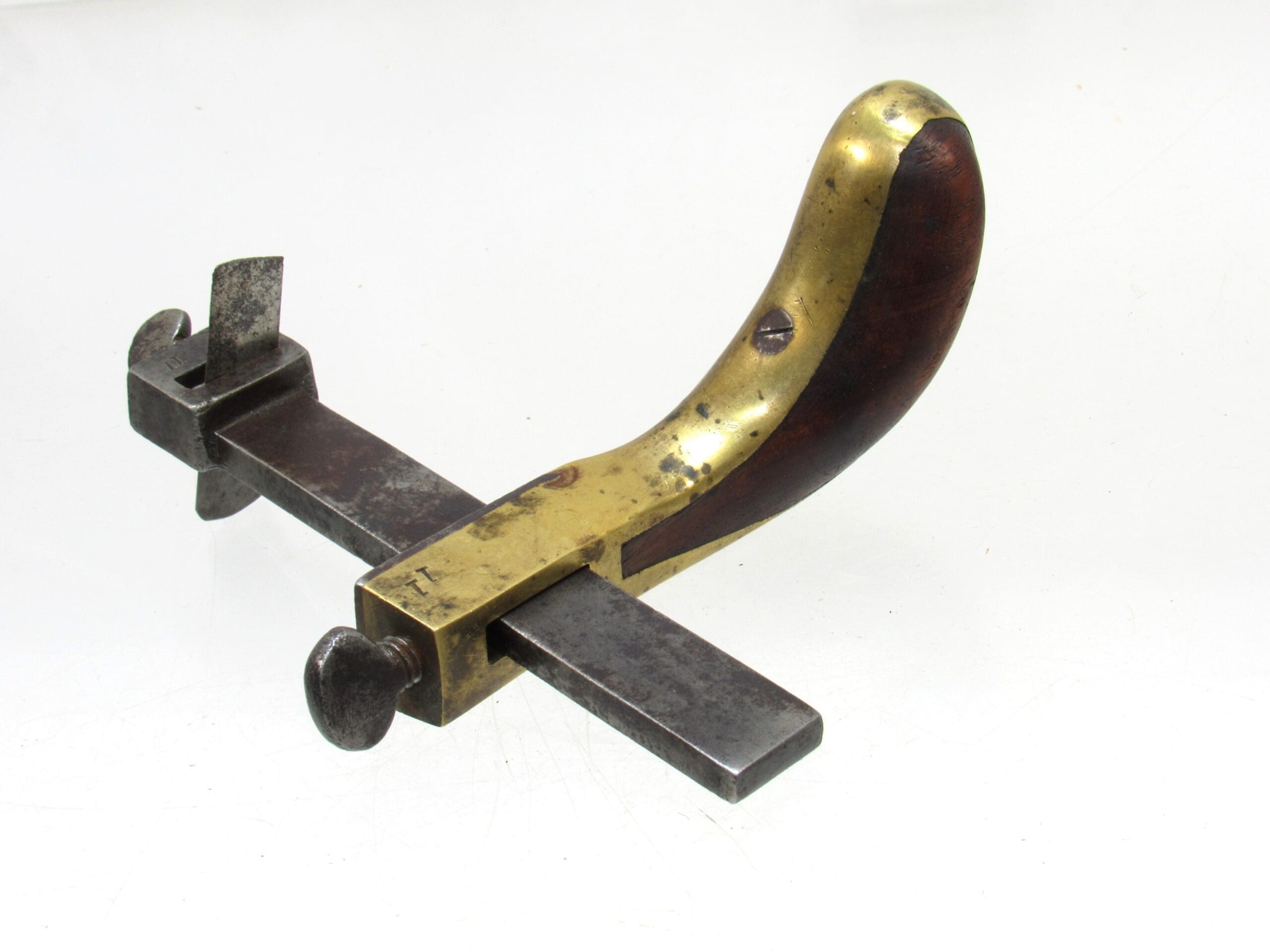 C S Osborne & Co Newark NJ Pistol Grip Leather Slitter Rosewood & Brass ...