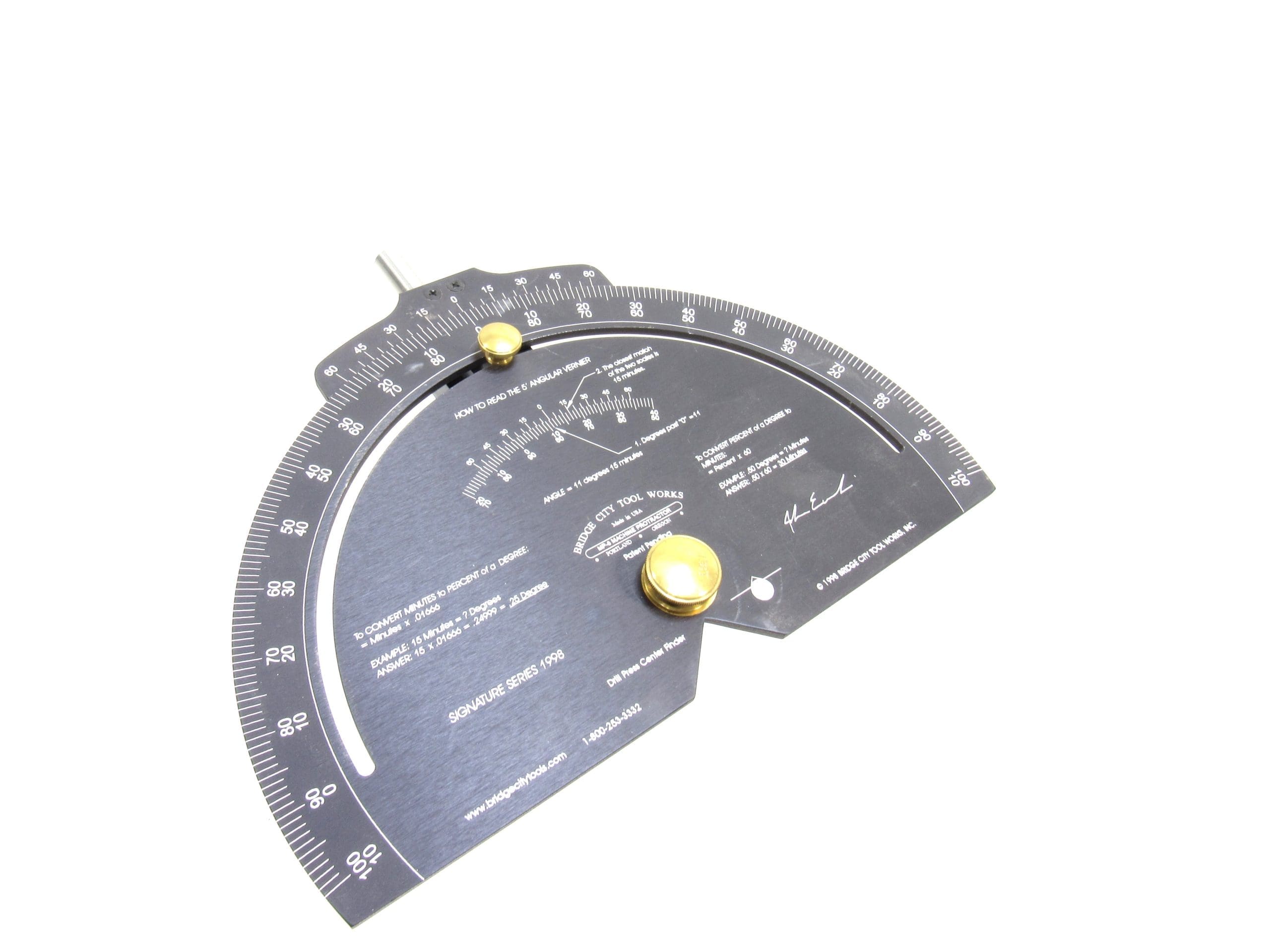 Mint Unused Box Bridge City Tool MP-8 Machine Protractor Limited ...