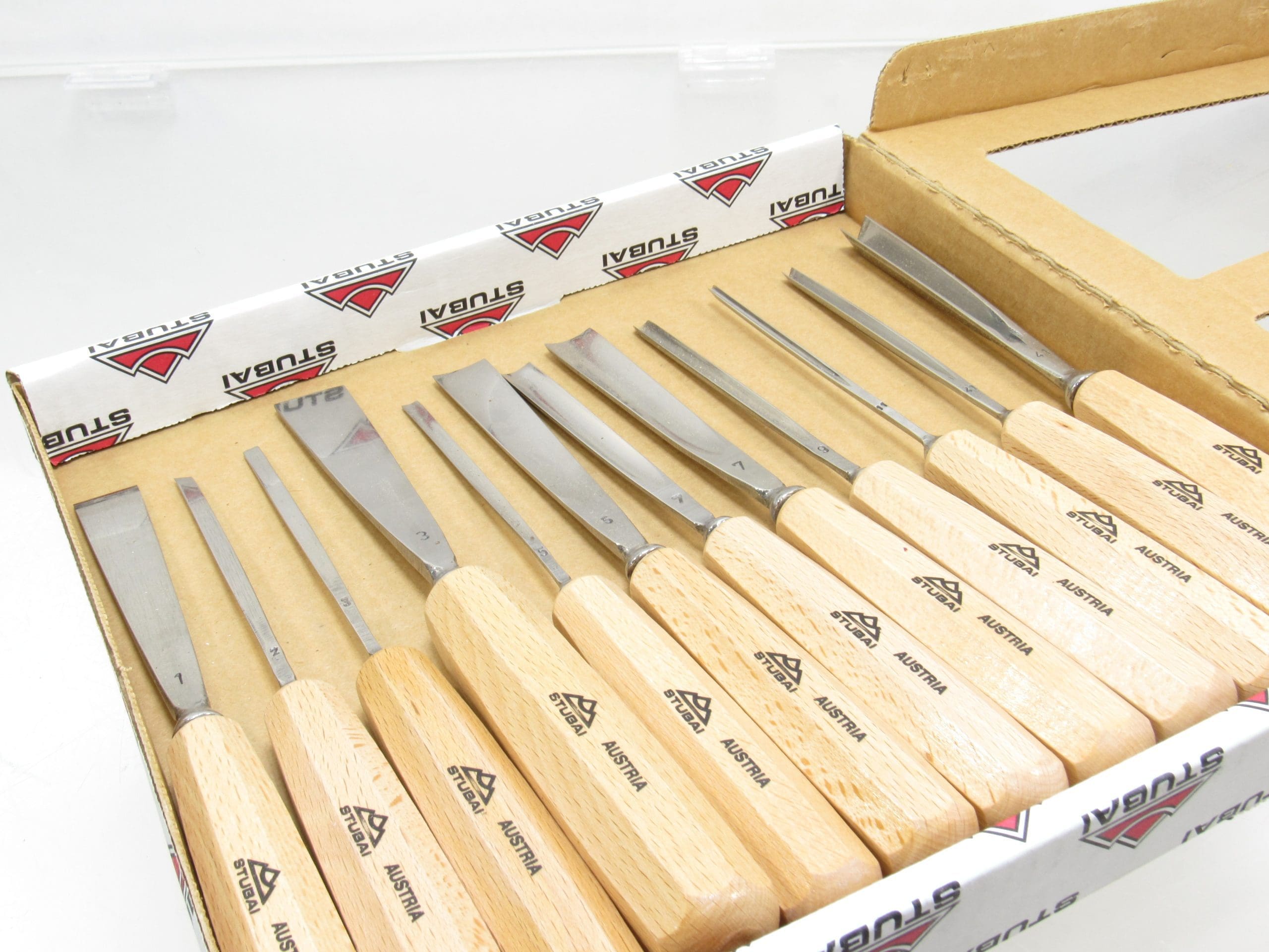 Mint New Set Of 12 Stubai Carving Chisel Set Superior Quality From ...