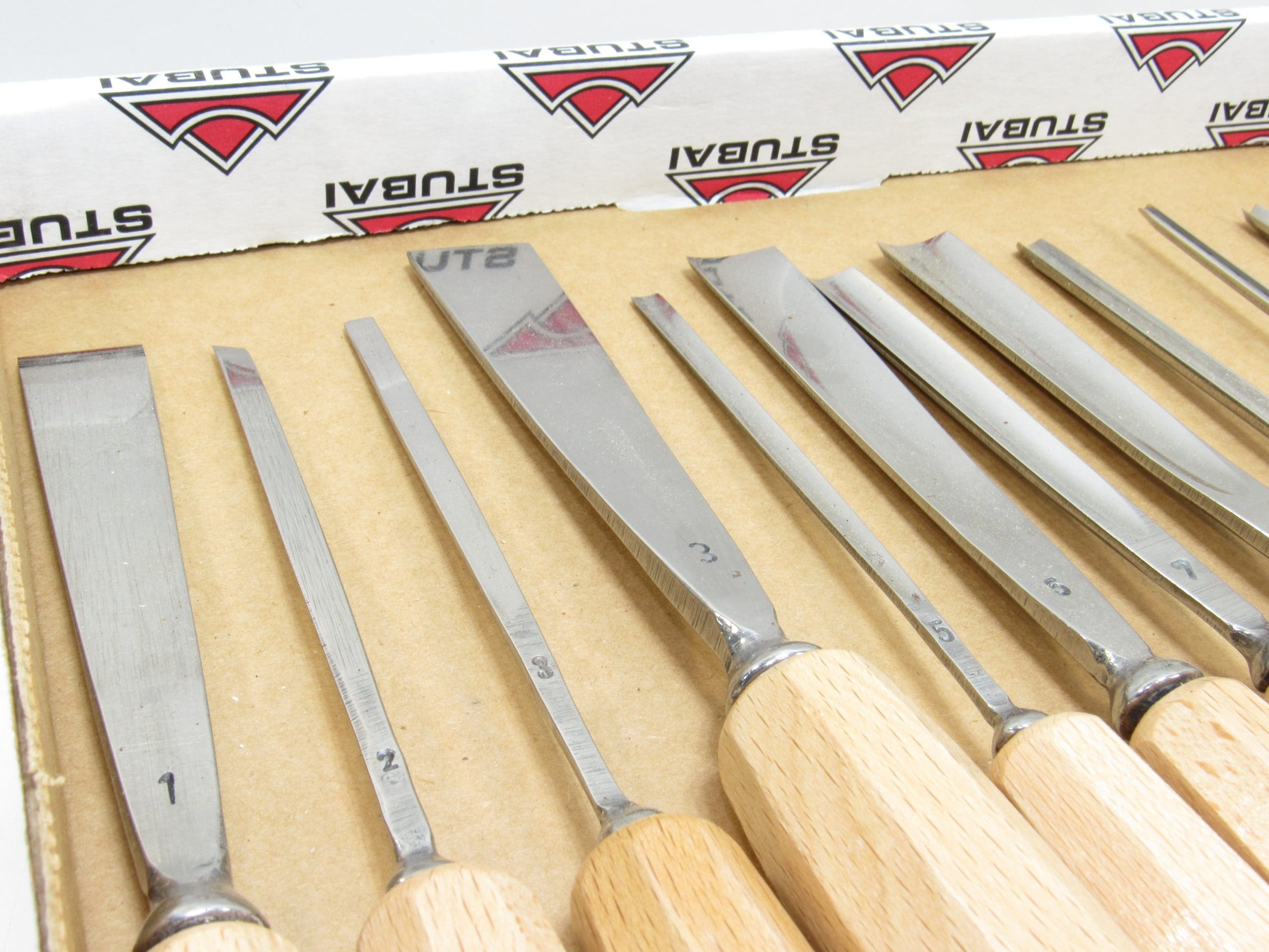 Mint New Set Of 12 Stubai Carving Chisel Set Superior Quality From ...