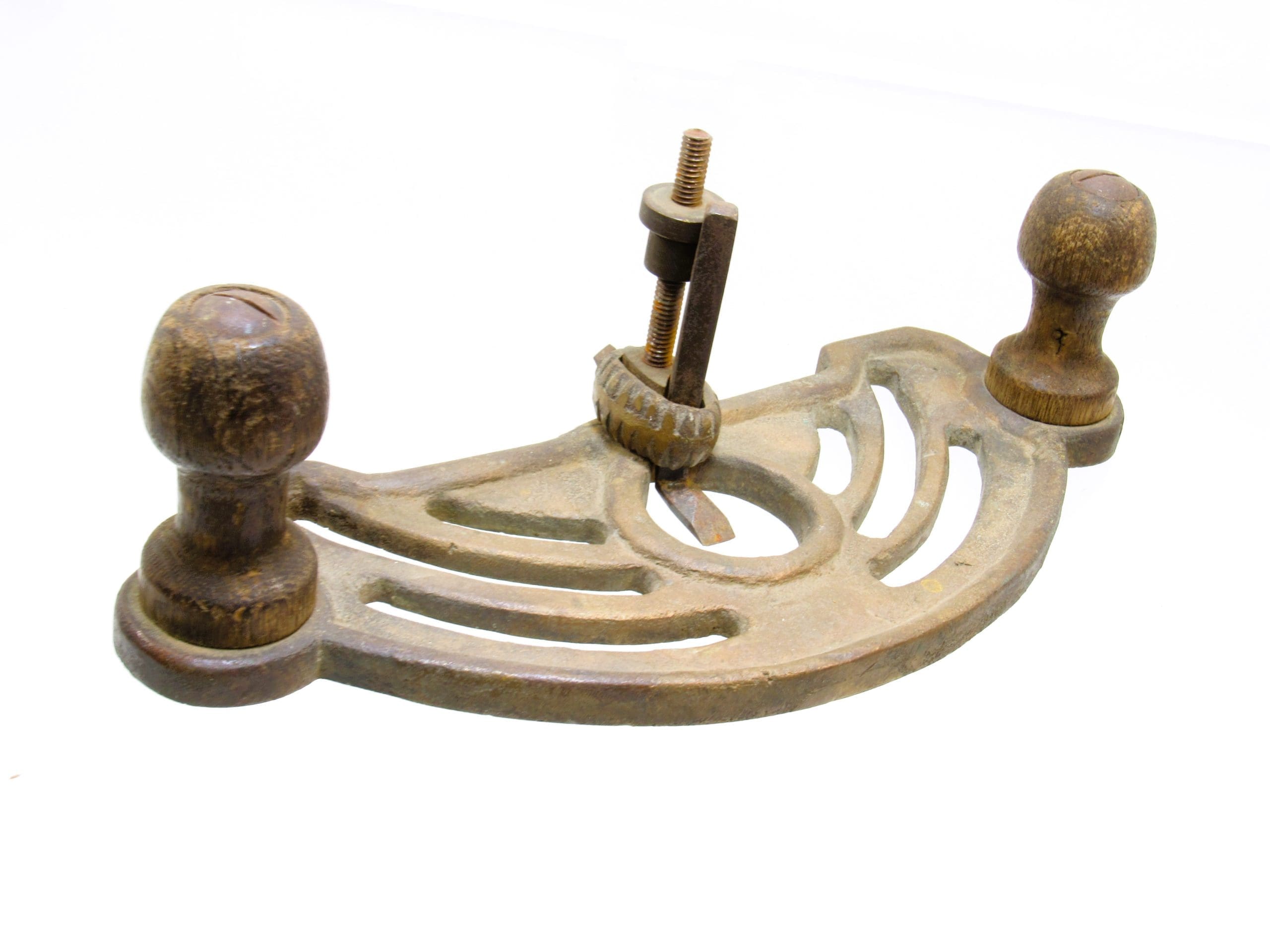 Massive 12" Across Brass Pattern Makers Router Plane With 1/2" Iron ...