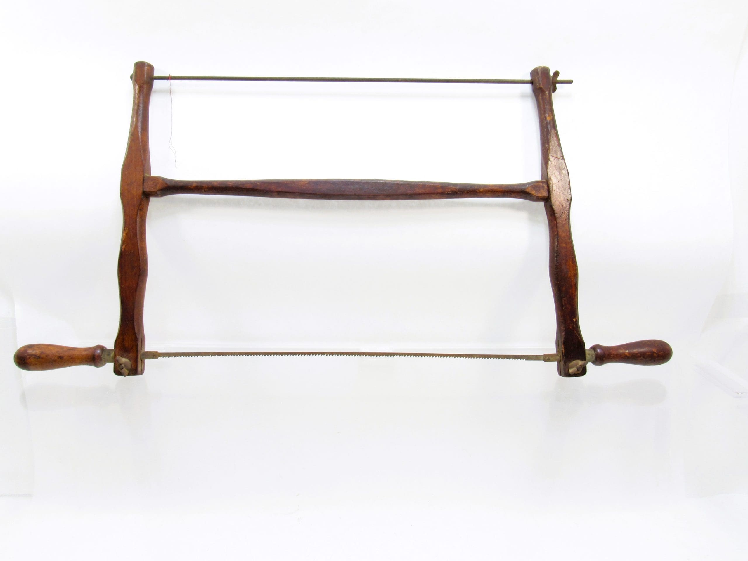 Great Very Early 16" Blade Wooden Bow / Turning Saw - Michael Rouillard ...