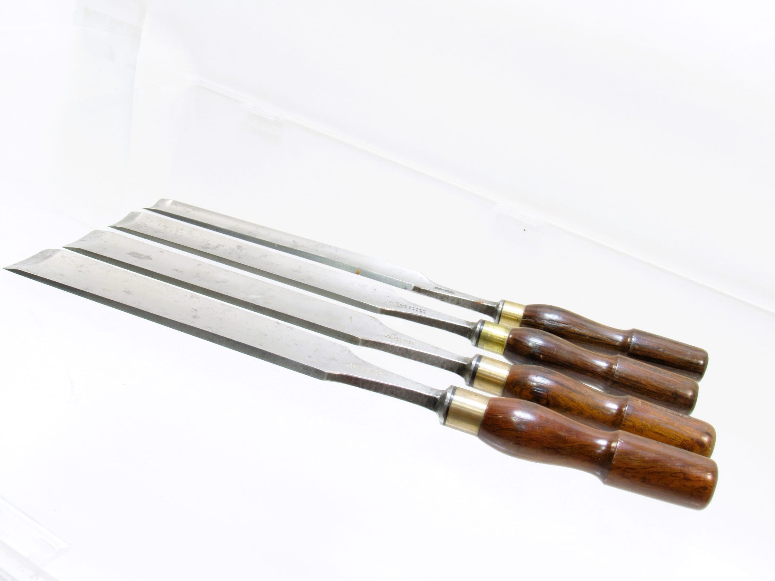 Amazing Stepped Set of Sorby Sheffield Pattern Maker Shallow Gouge ...