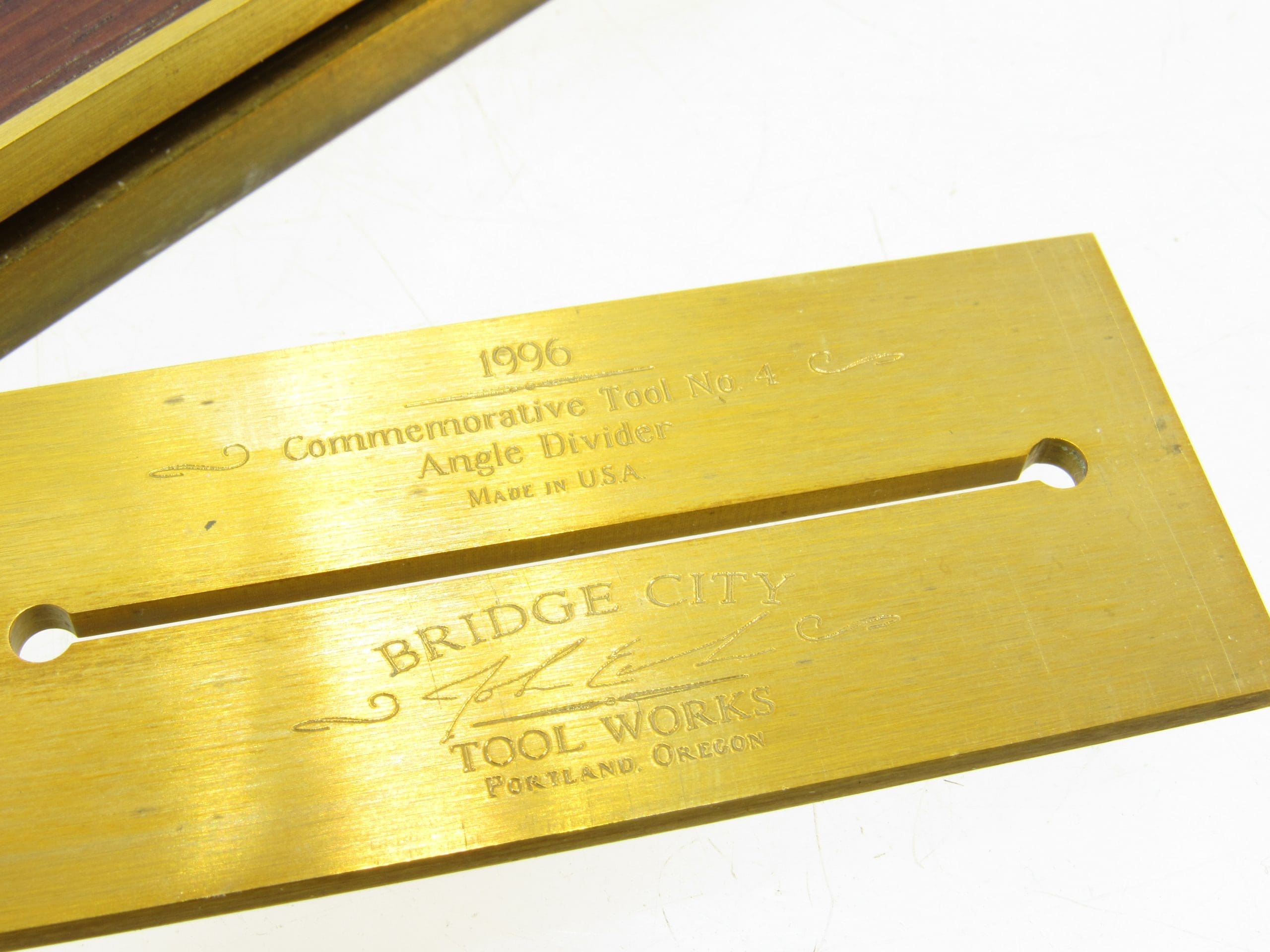 Bridge City Tool CT-4 Angle Divider Rosewood Made In USA 1996 - Michael ...