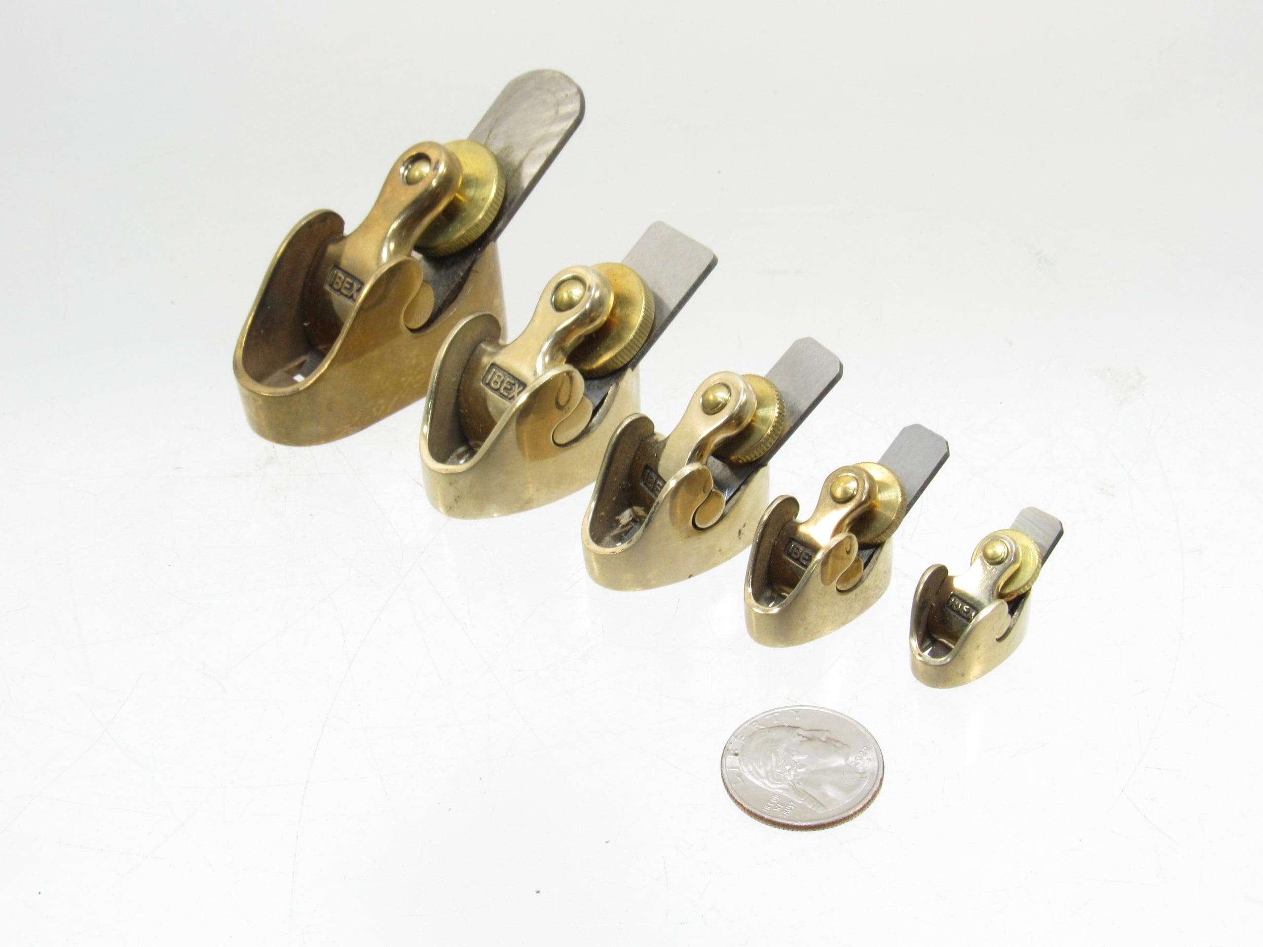 Awesome Set of 5 Ibex Instrument Makers Planes. - Michael Rouillard ...