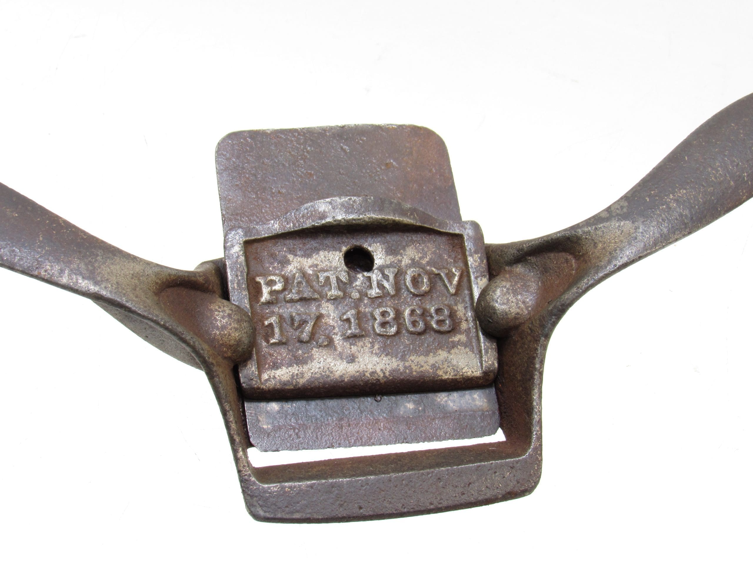 Rare James Y Simons Patent November 17 1868 Improved Block Spokeshave ...