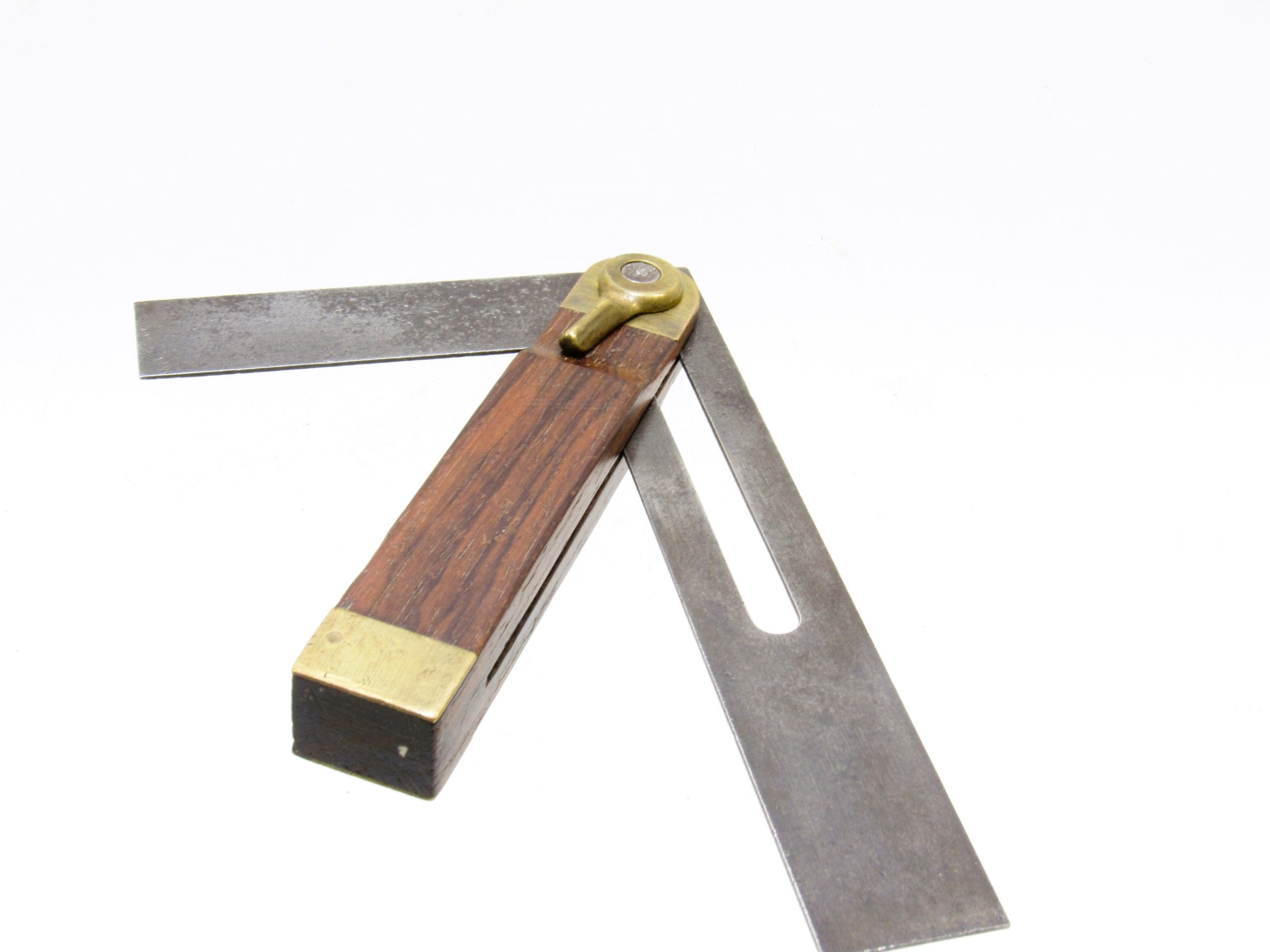 Hard To Find Stanley # 24 Patent Rosewood Combination Try Square ...