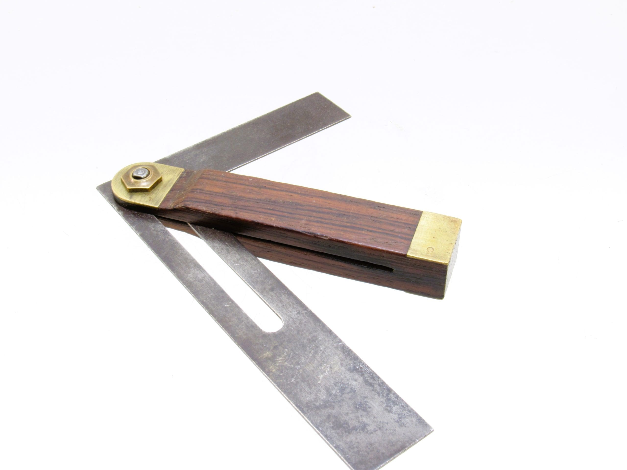 Hard To Find Stanley # 24 Patent Rosewood Combination Try Square ...