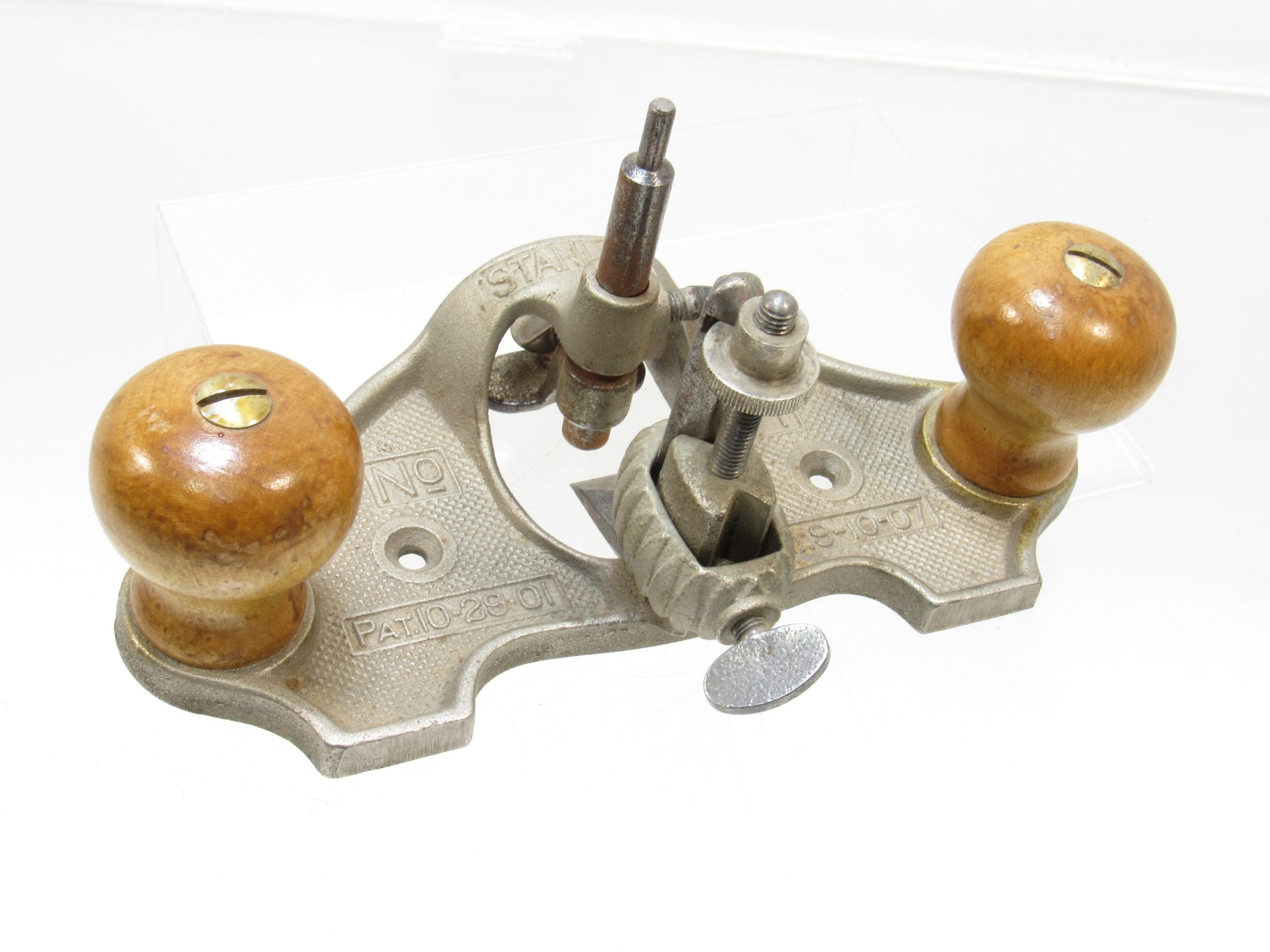 Extra Fine Stanley # 71 Router Plane With 1/2" Cutter And Depth Stop ...