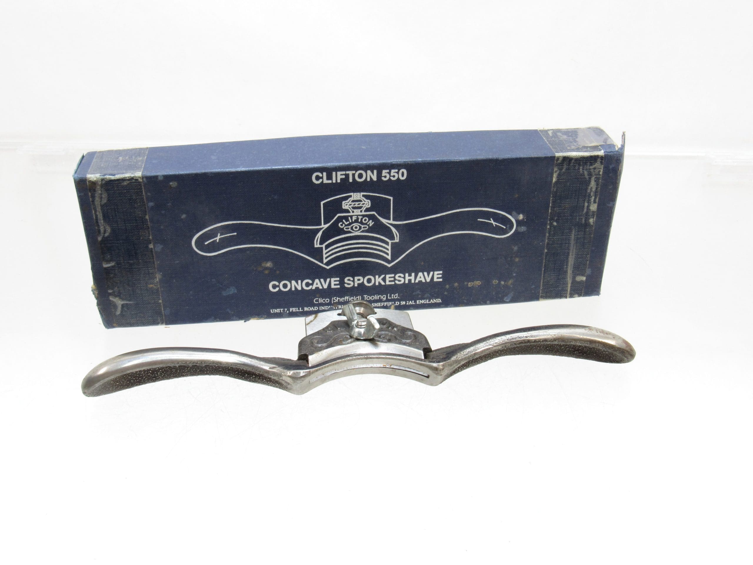 Superb Clifton # 550 Concave Sole Adjustable Iron Spokeshave In ...