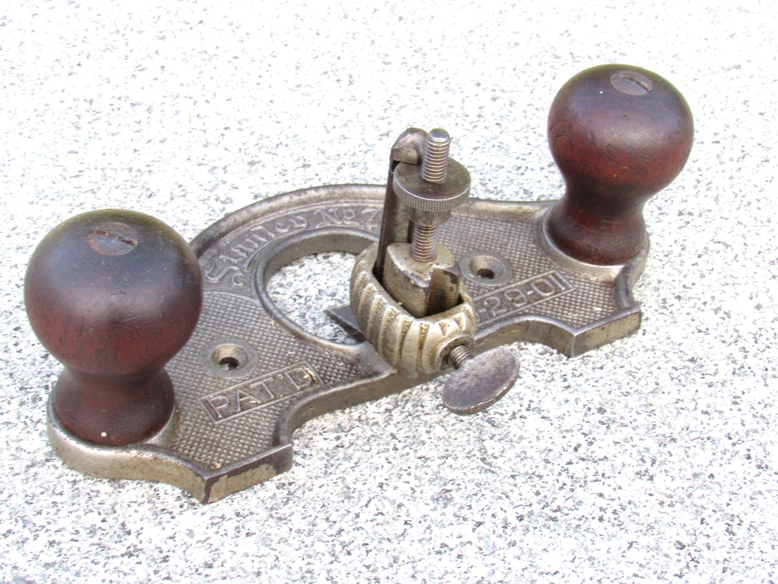 Nice Stanley # 71 1/2 Router Plane With 1/2" Cutter - Michael Rouillard ...