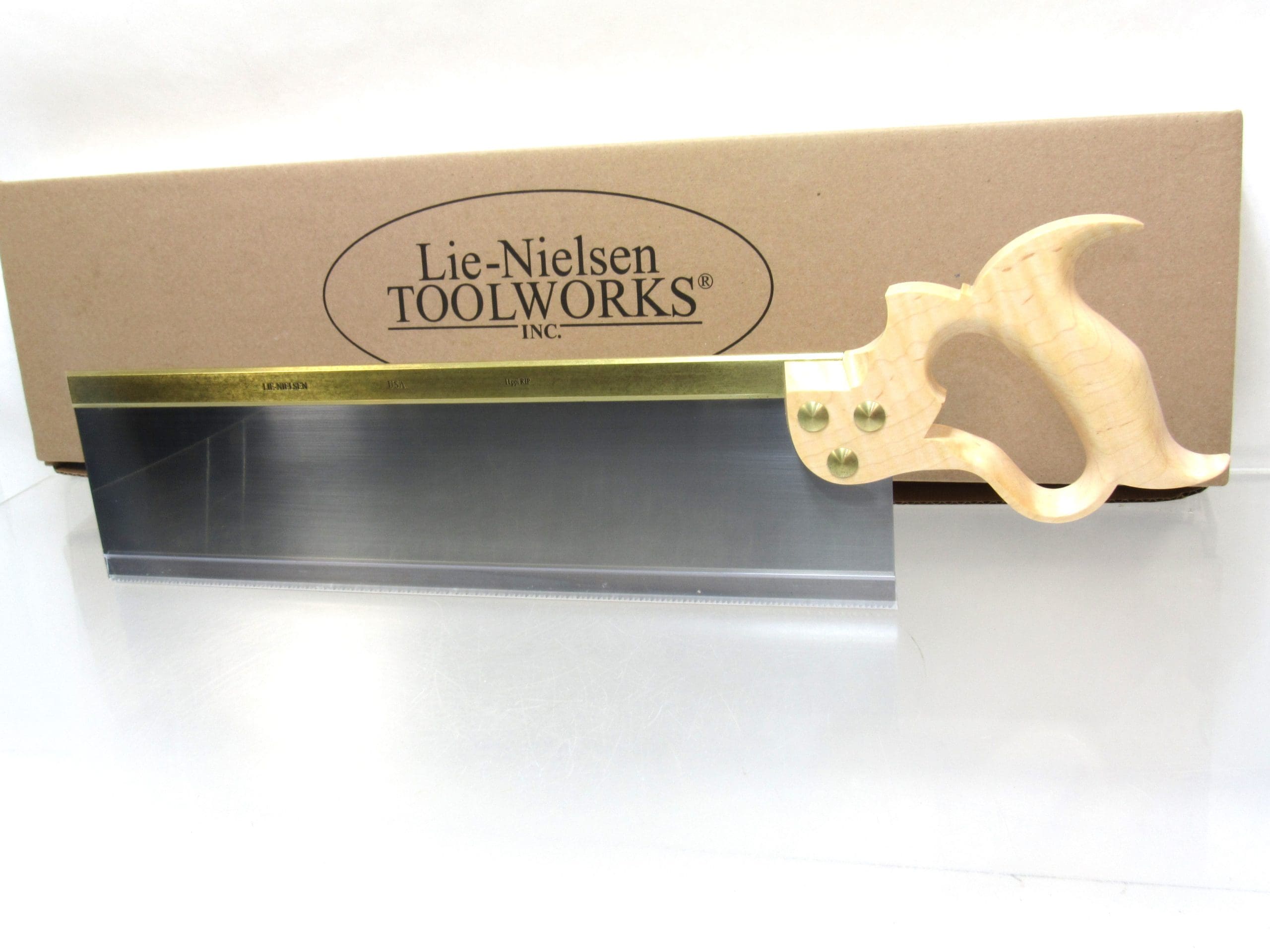 New In Box Lie Nielsen Tenon Saw 16" Plate in Discontinued Maple Handle ...