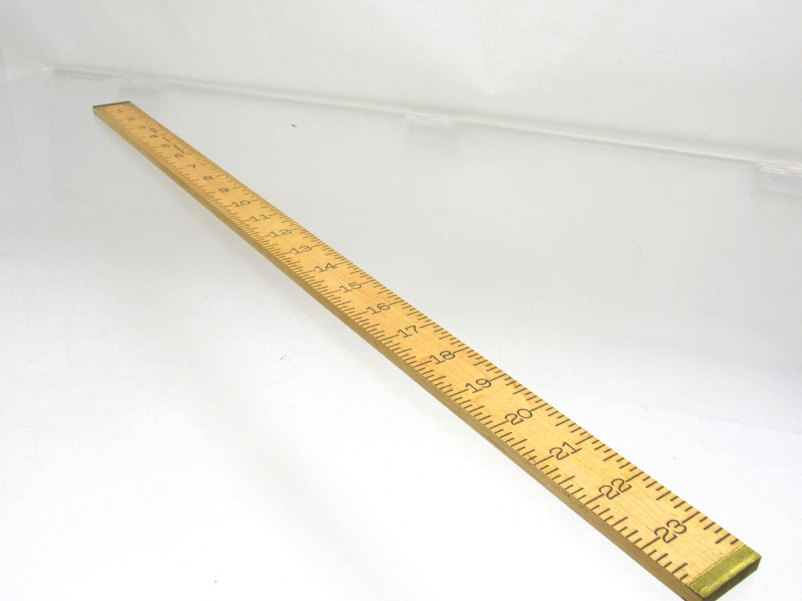 Minty Unused Lufkin # 34 V 2 Foot Rule - Michael Rouillard Antique Tools