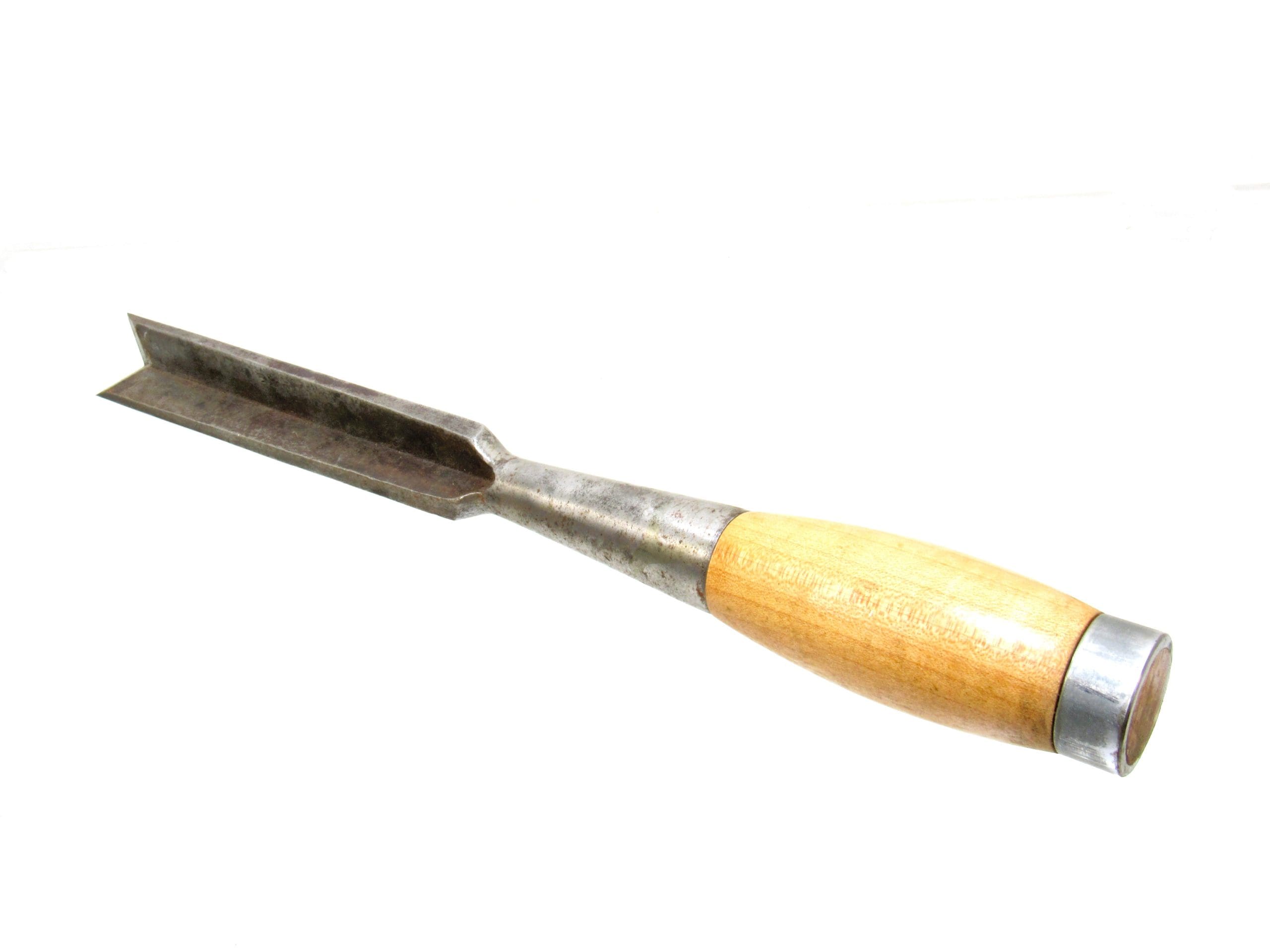 Extra Nice Vintage 1" Corner Chisel - Michael Rouillard Antique Tools