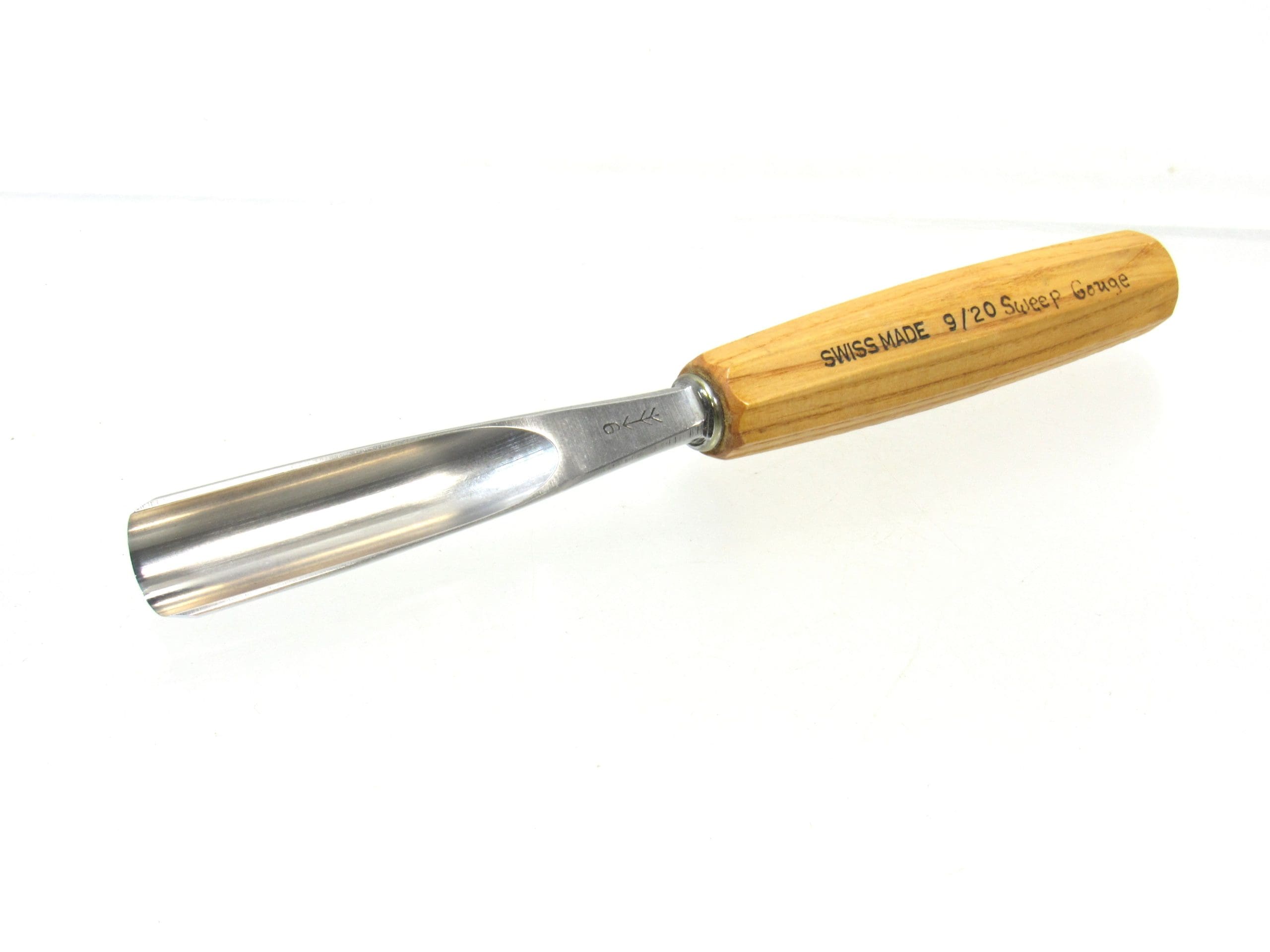 Minty Swiss Made Extra Large Size 9/20 Sweep Gouge Carving Chisel 15/16 ...