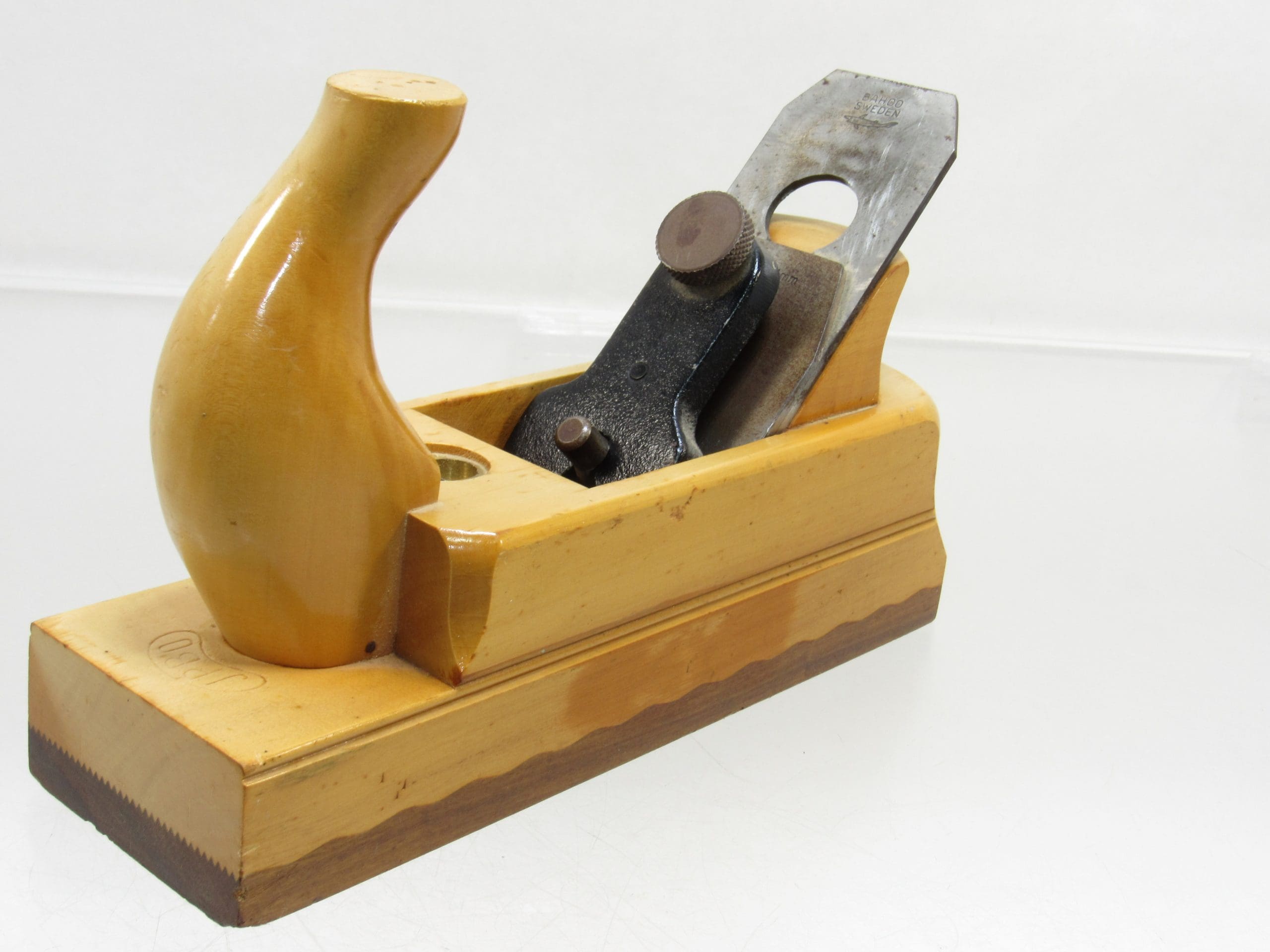 Fine Wood Swedish Made Horn Scrub Plane With Hardwood Sole & Bahco ...