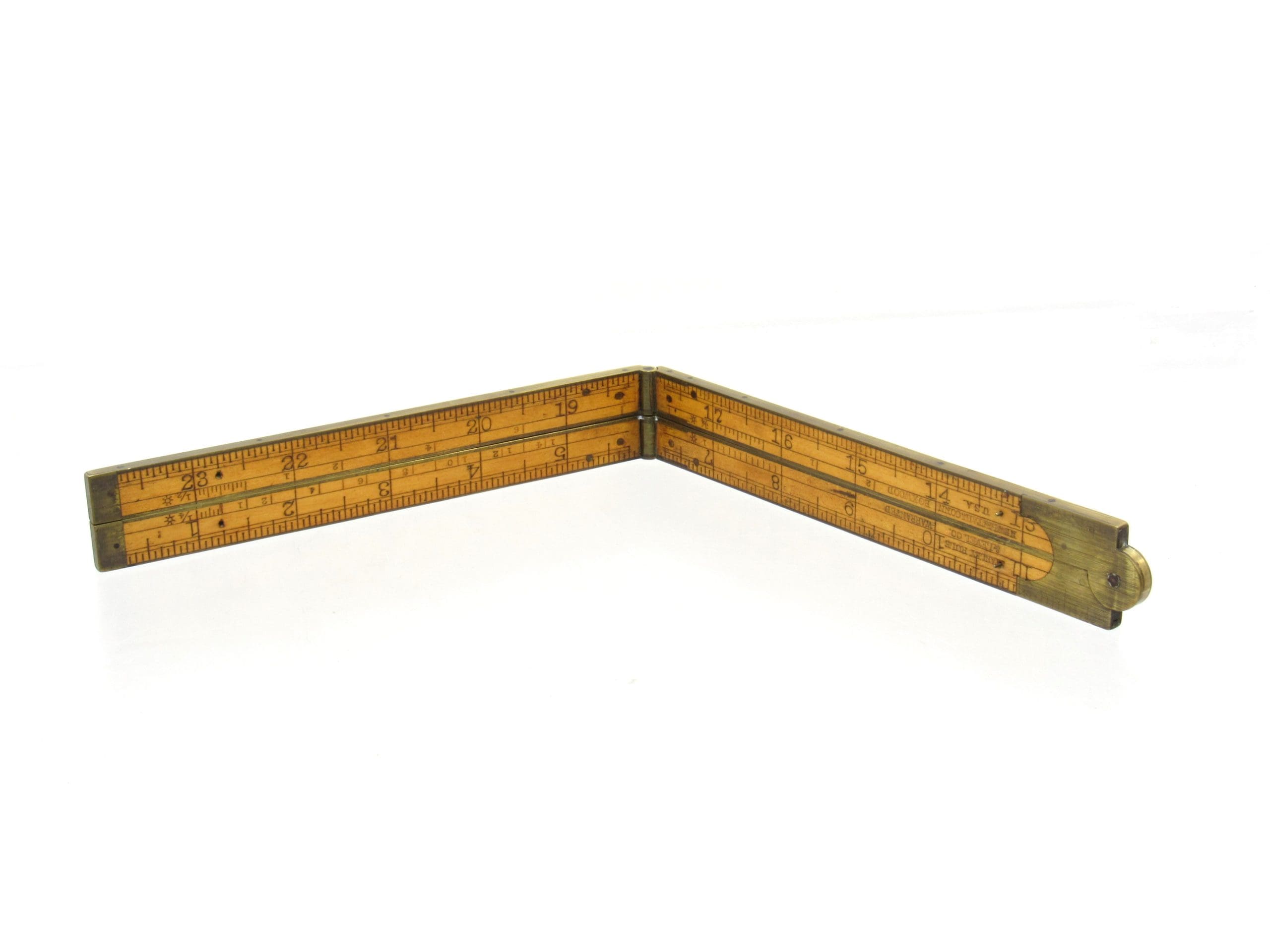 Stanley # 60 2 Foot 4 Fold Carpenters Rule - Michael Rouillard Antique ...