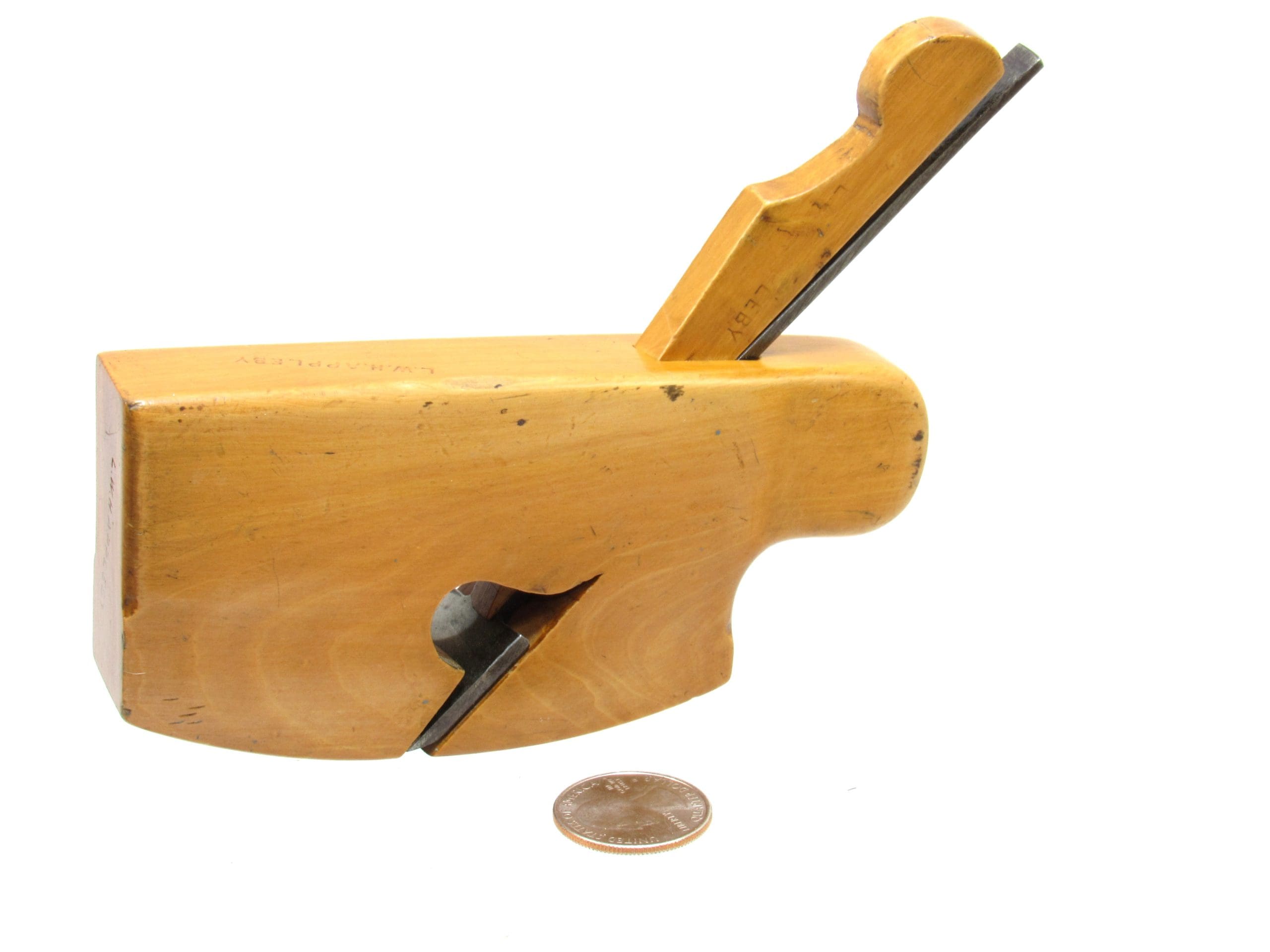 Small Boxwood Tail Handled Instrument Makers / Carriage Makers Plane 4 ...