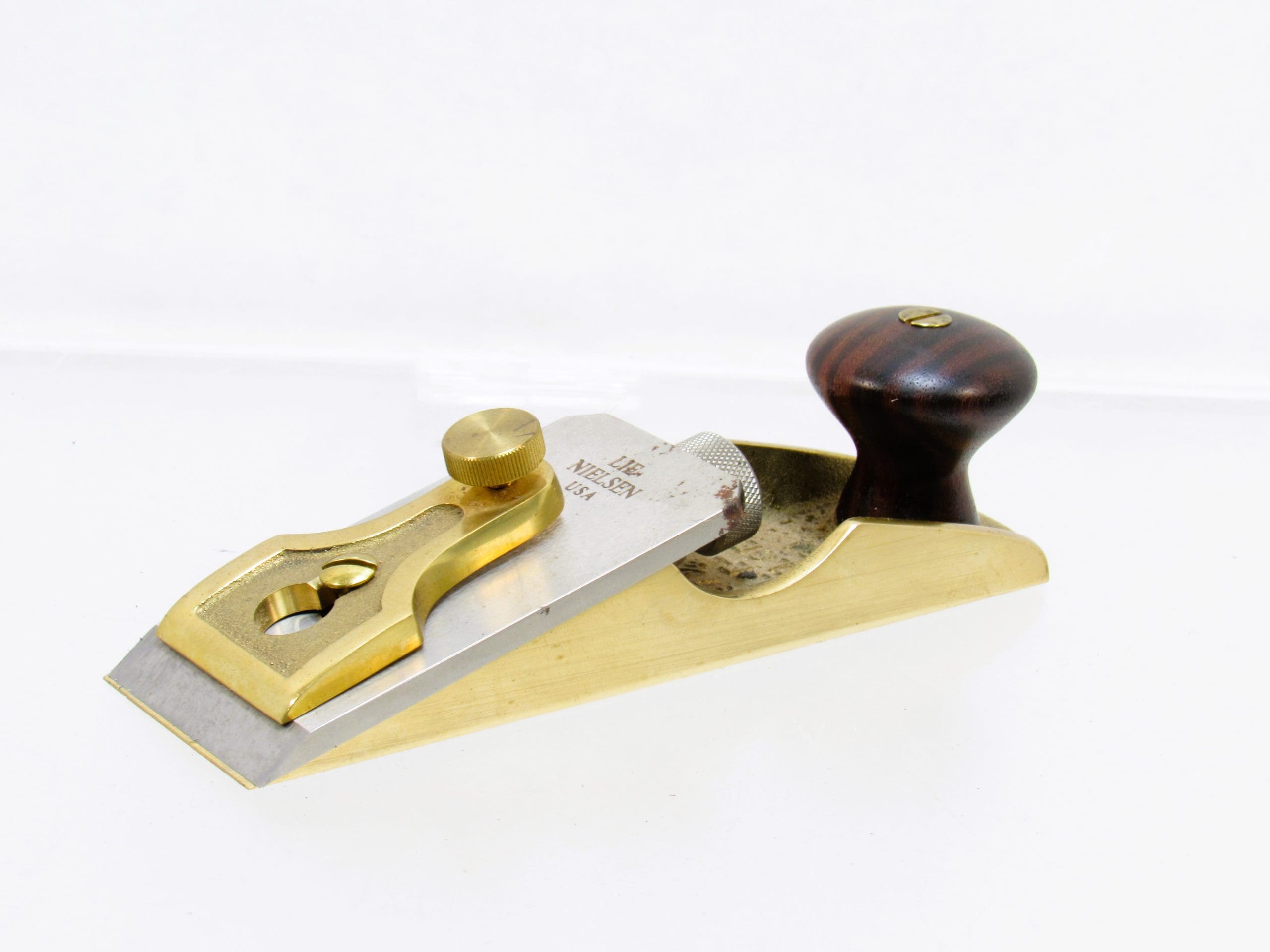 Minty New Lie Nielsen # 97 1/2 Small Chisel Plane With Upgrade Rosewood ...