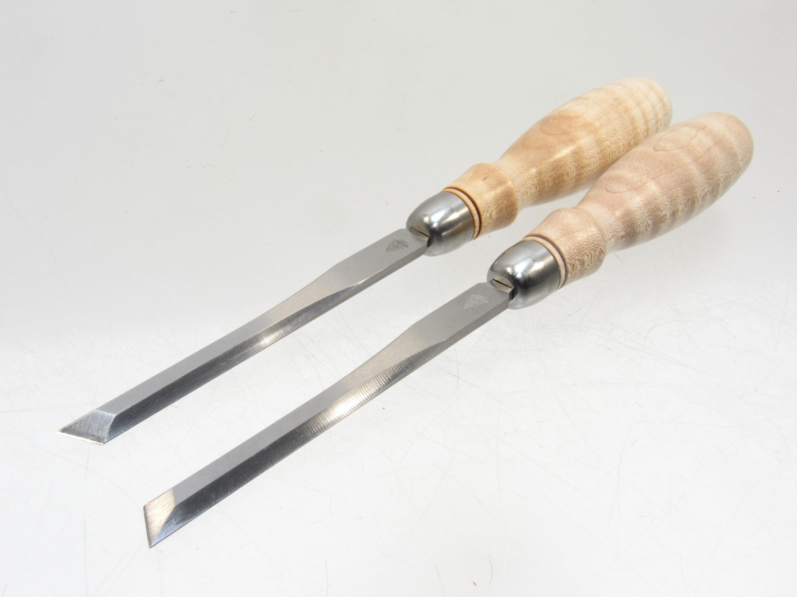 Unused Blue Spruce Optima Skew 3/8" Chisels Left & Right These are ...