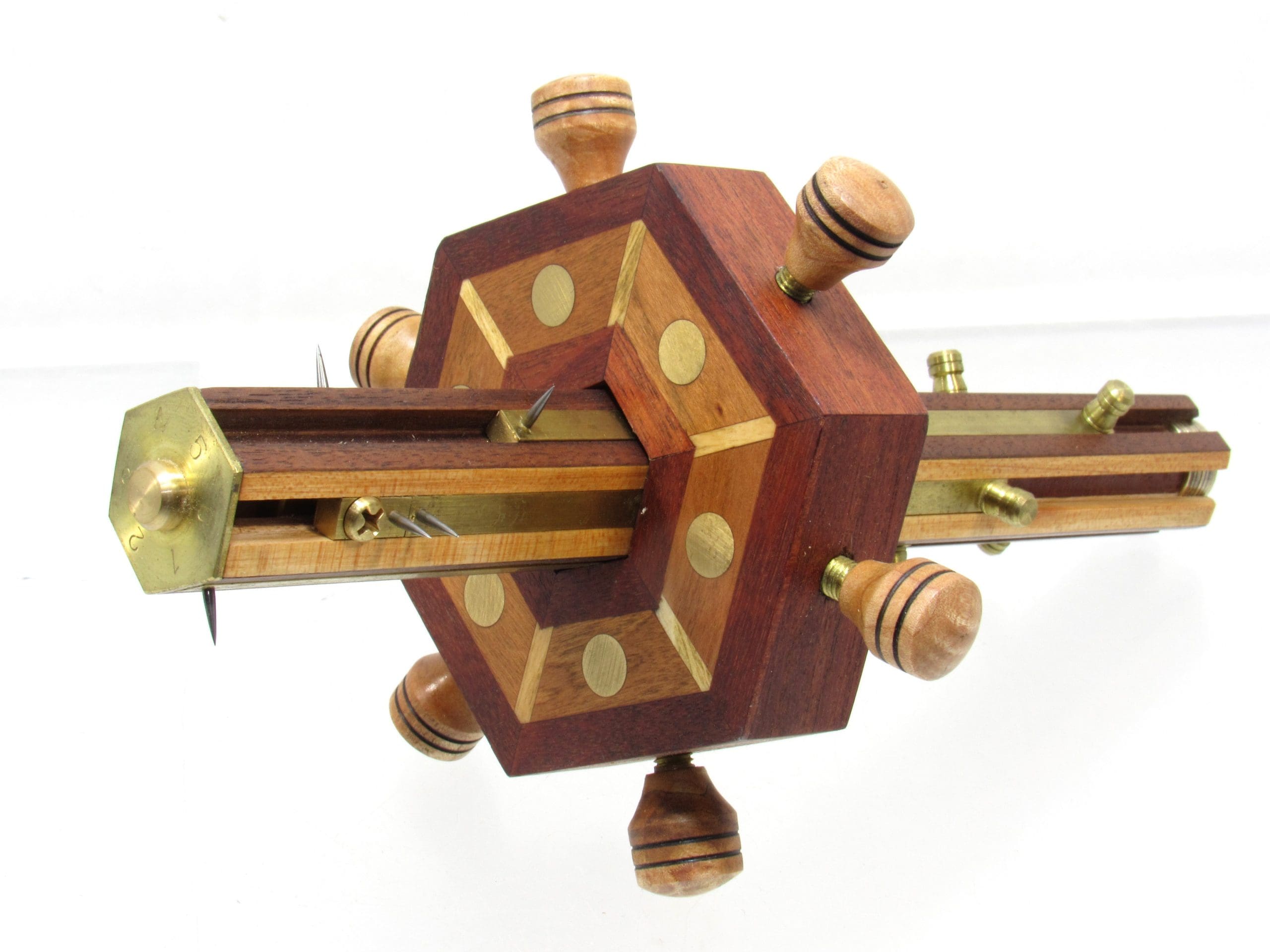 New and Beautiful David Zilverberg Exotic 6 Stem Marking Gauge Dead ...
