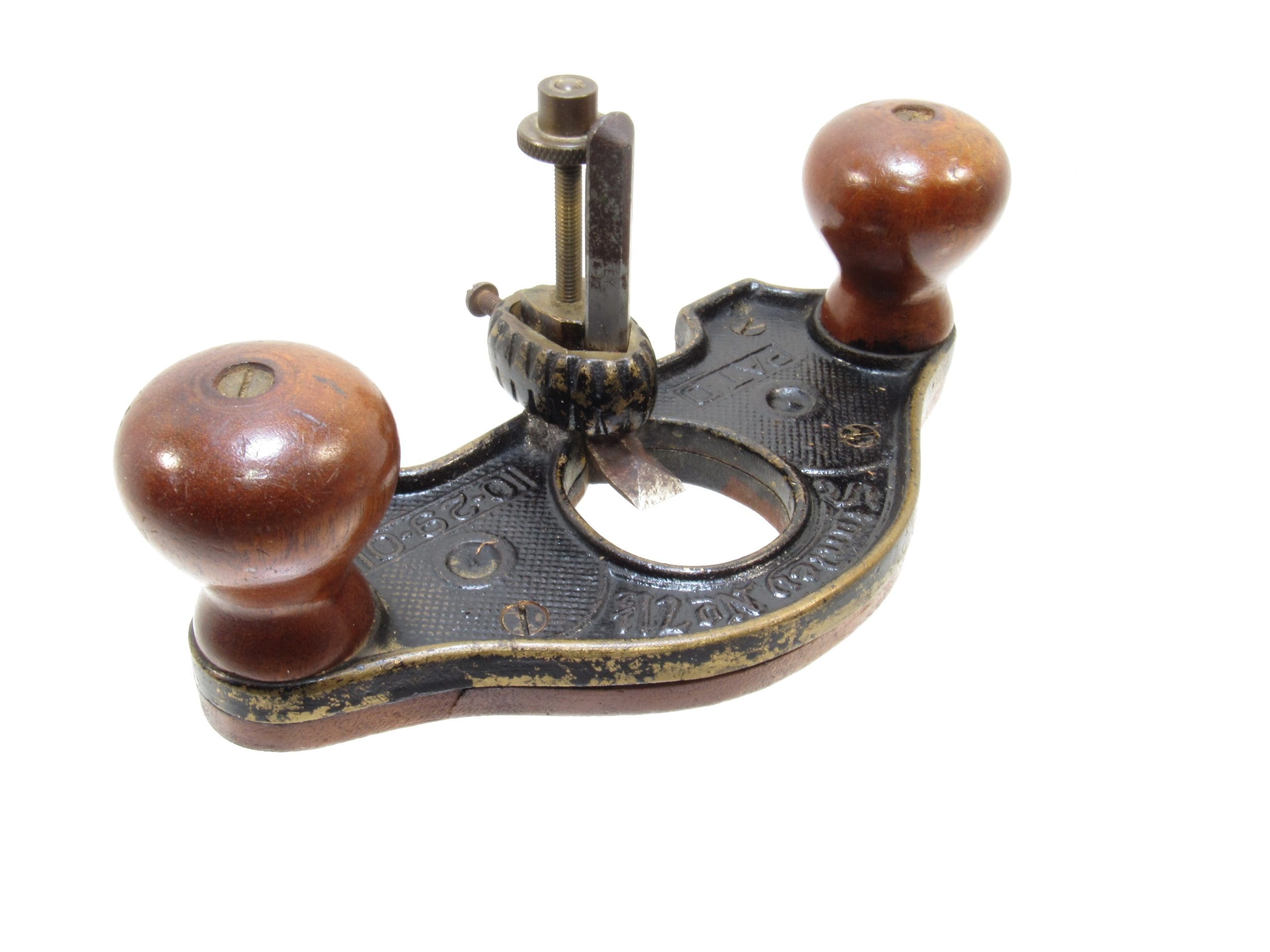 Stanley # 71 Brass Router Plane Made By Pattern Maker With 1/2" Cutter ...