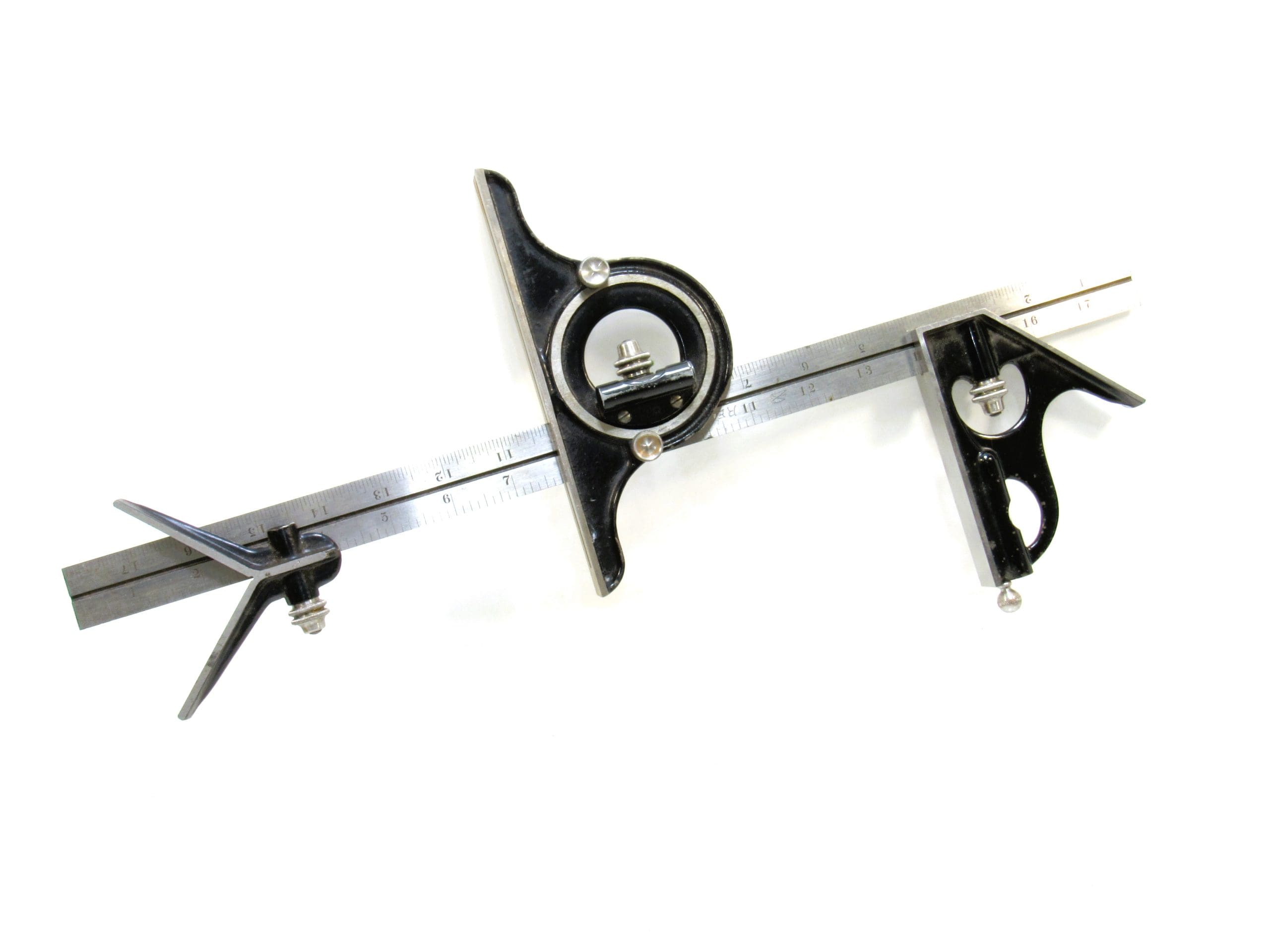 Minty The L.S.S Starrett Co Athol Mass 18" Engineers Combination Square ...