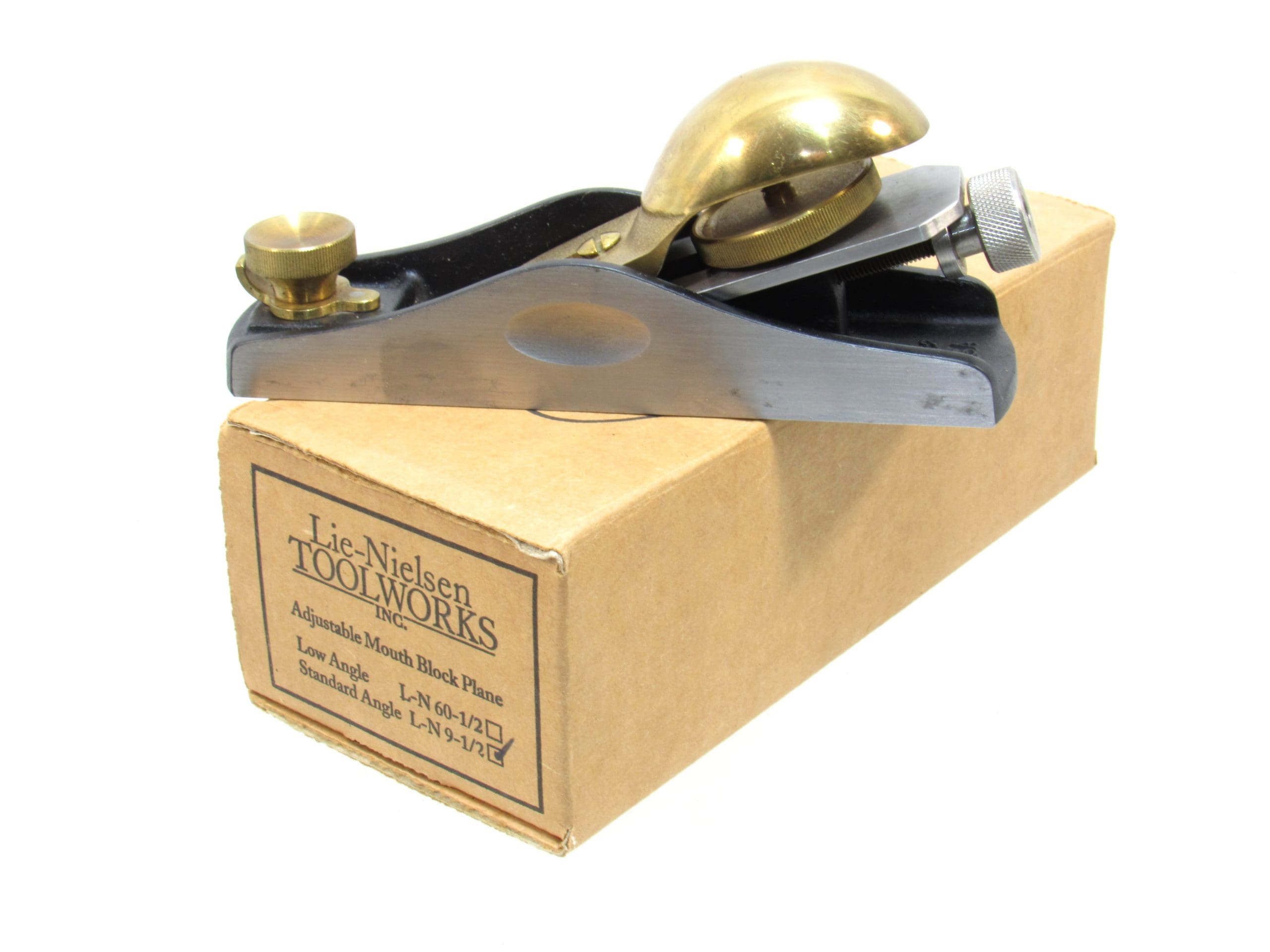 Minty Unused Lie Nielsen # 9 1/2 Standard Pitch Block Plane Long ...