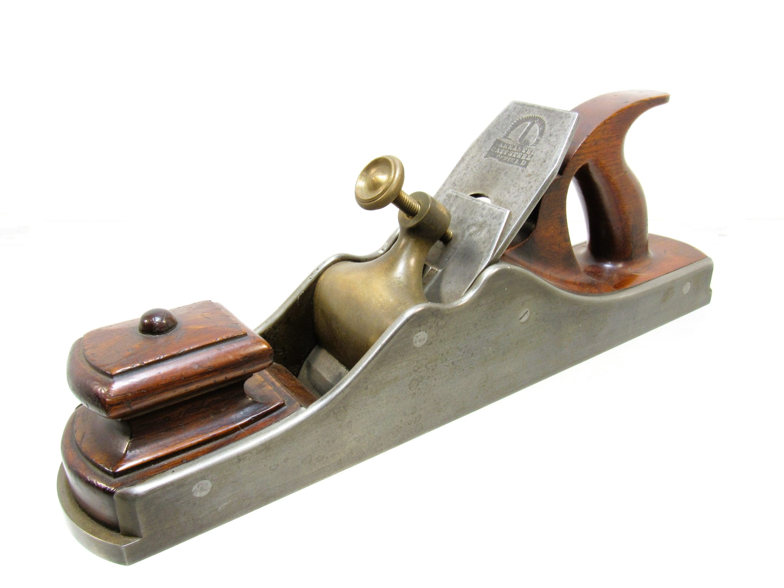 Superb 14" Scottish Pattern Iron Panel Plane With An Overstepped Sole ...