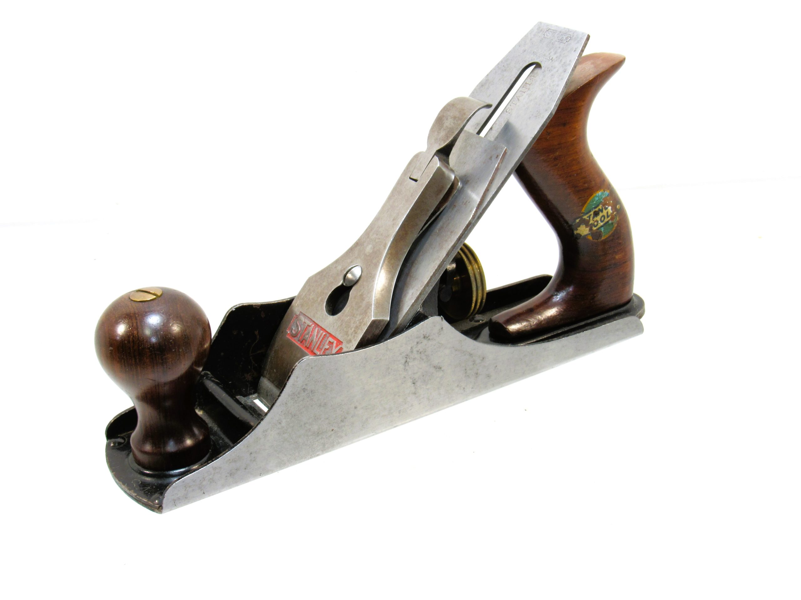 Extra Fine Stanley # S4 Steel Plane Sweetheart With Handle Label ...