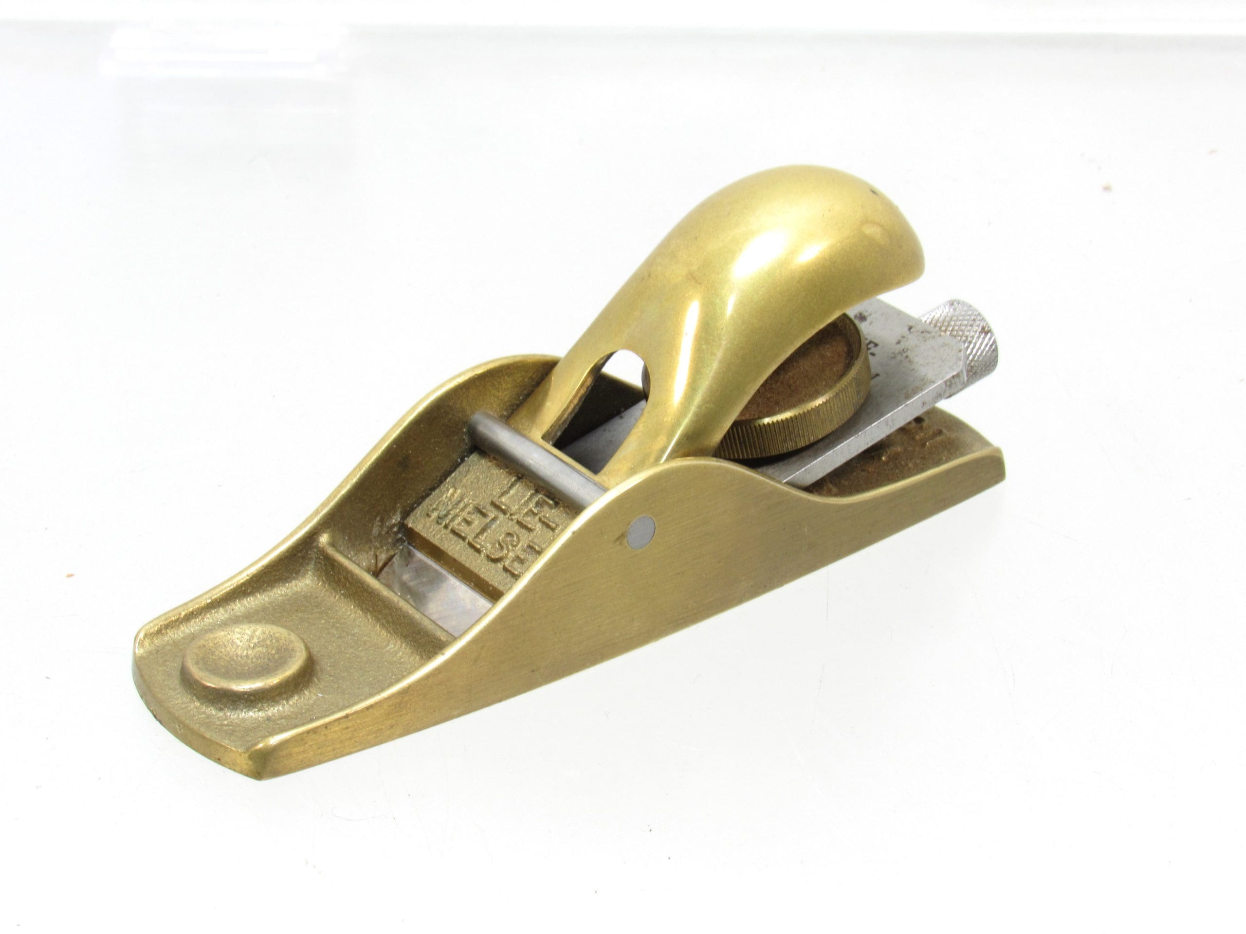 Superb Lie Nielsen # 102 Low Angle Bronze Block Plane Great Worker ...