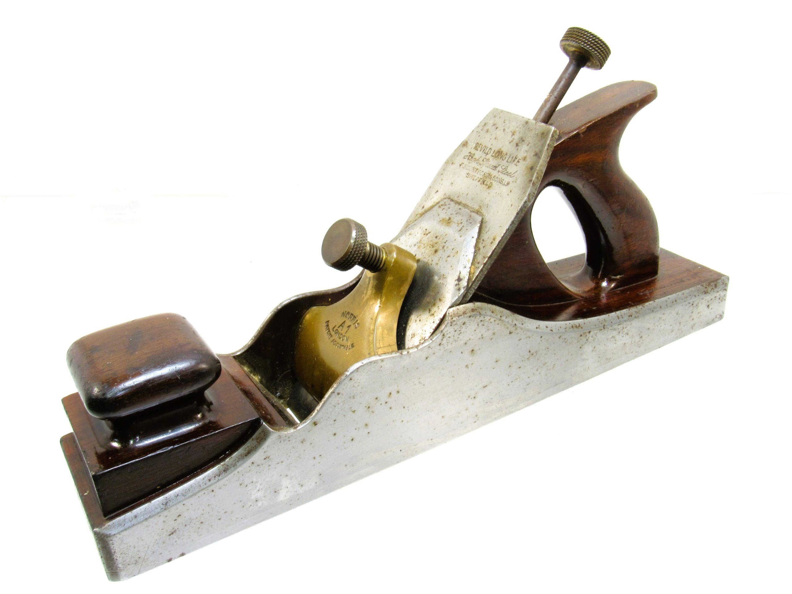 Spectacular Early Pre-War NORRIS A-1 Rosewood and Dovetailed Plane In ...