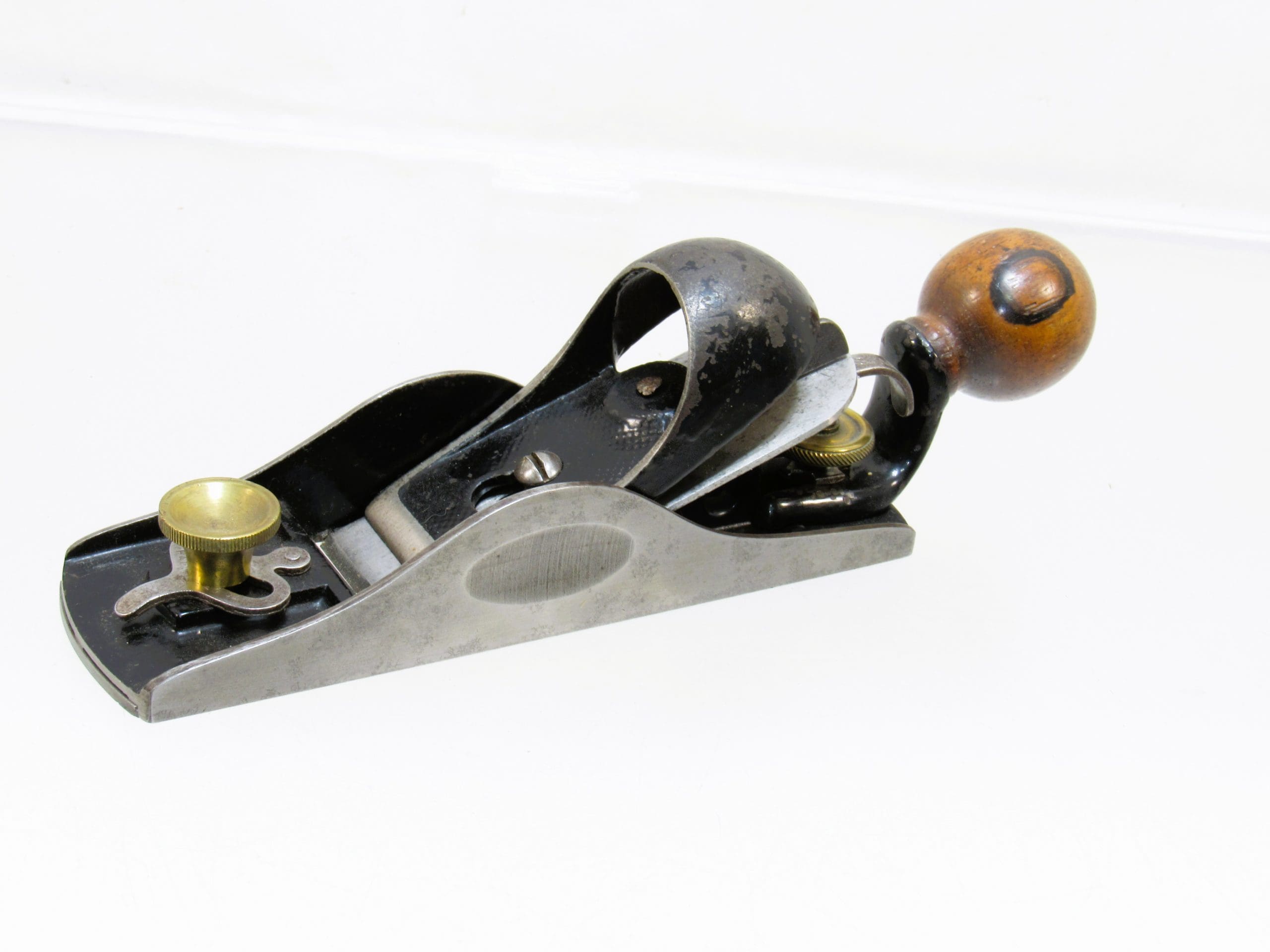 Great Stanley # 9 3/4 Tail Handled Block Plane Type 13 Very Rare ...