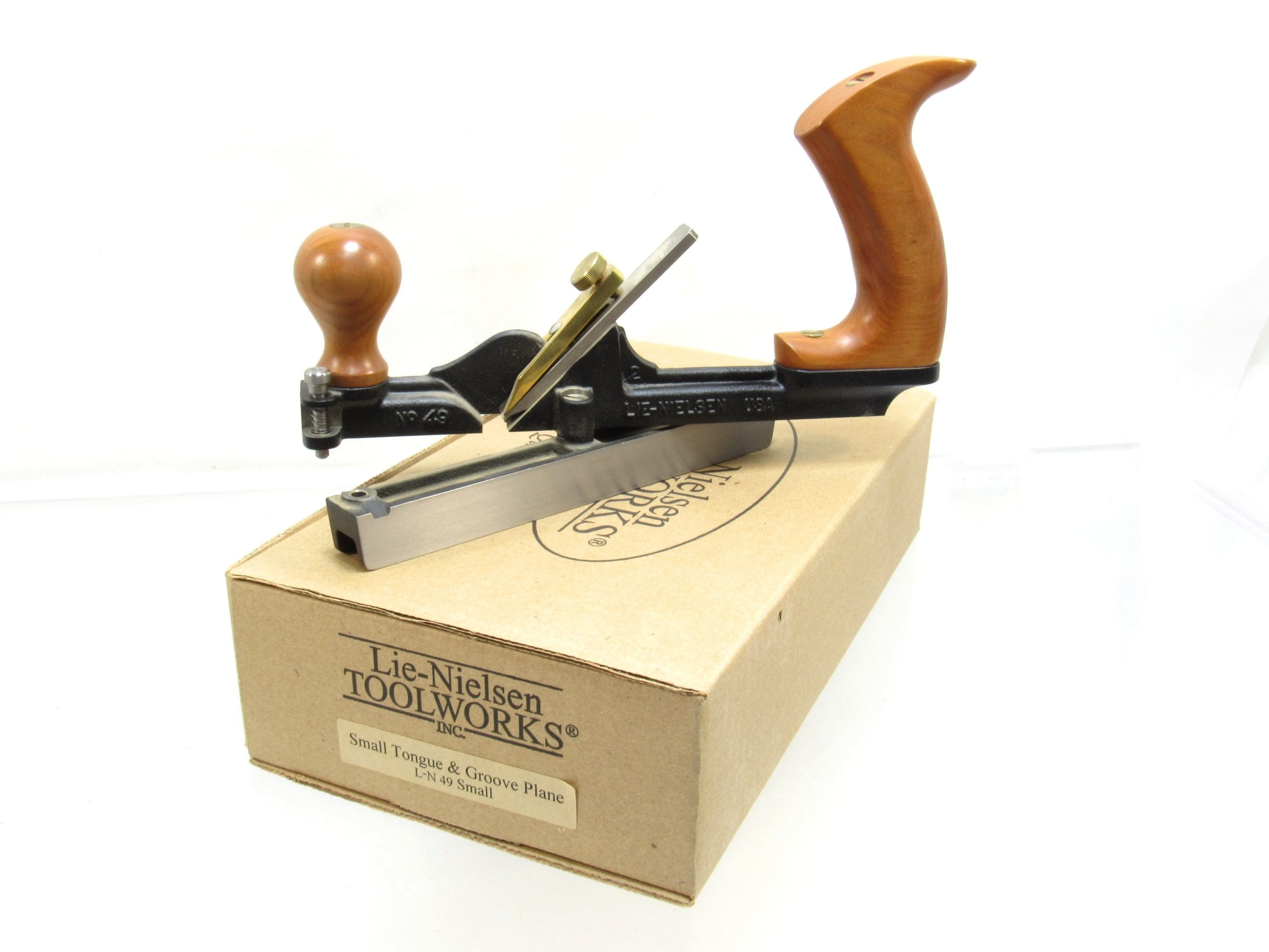 Mint New in Original Box Lie Nielsen # 49 Small Tongue & Groove Plane ...